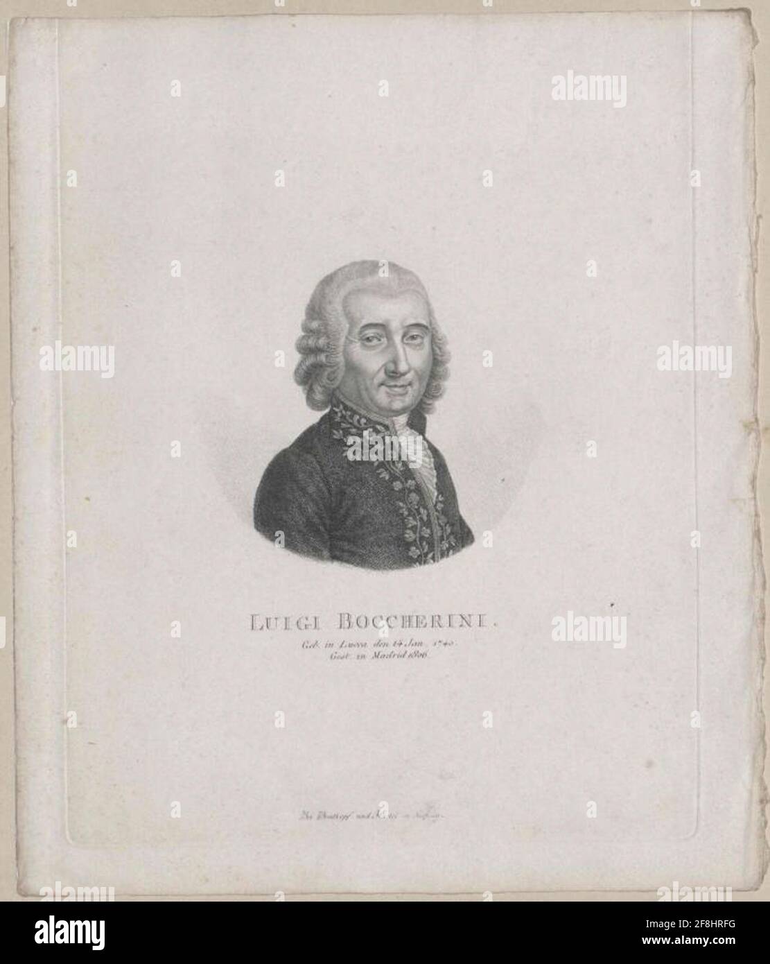 Luigi boccherini hi-res stock photography and images - Alamy