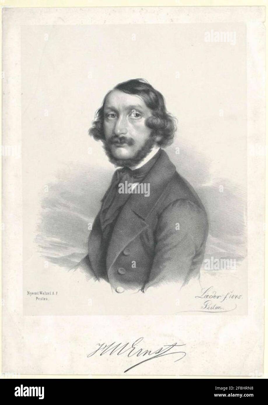 Ernst, Heinrich Wilhelm Stock Photo - Alamy