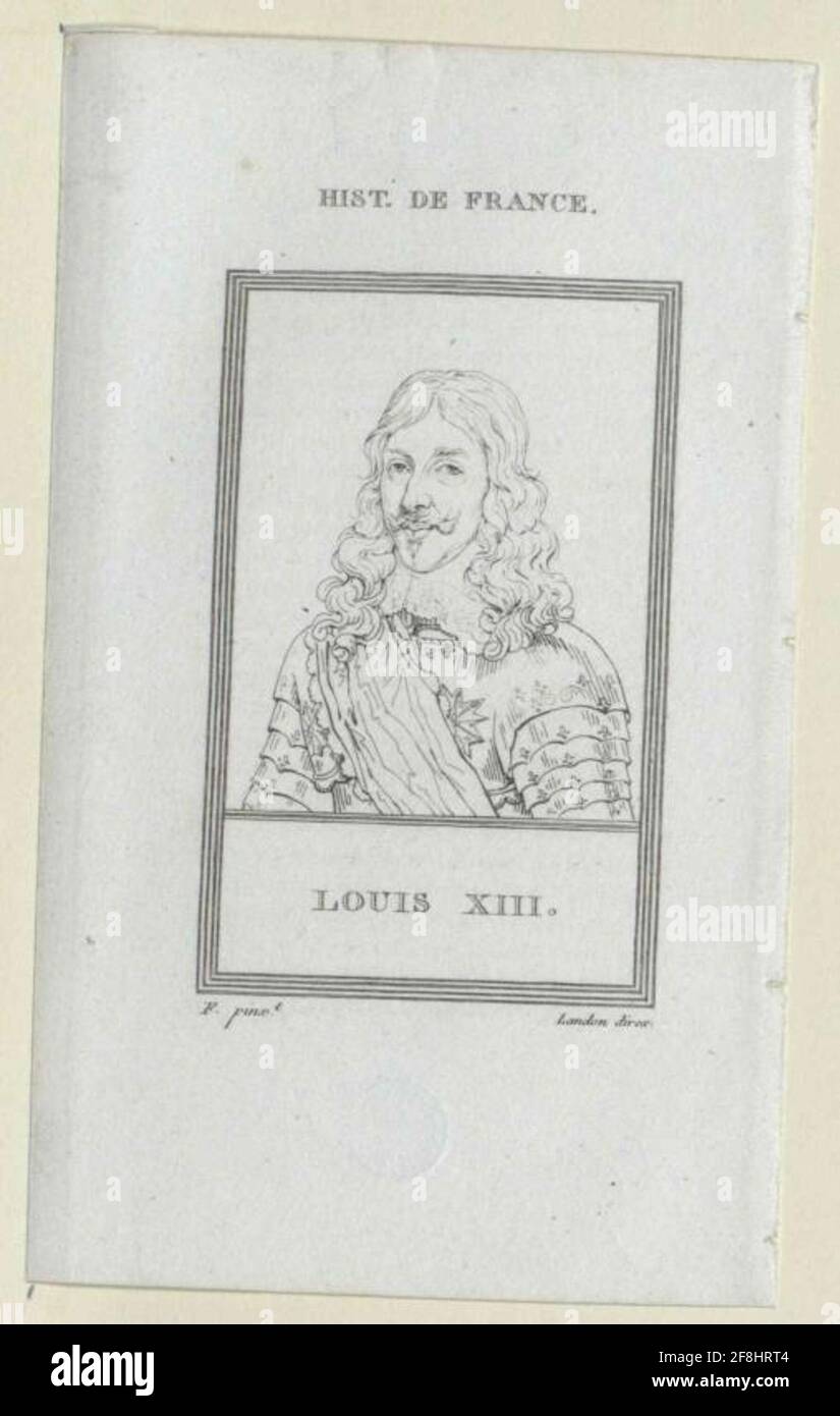 Ludwig XIII., King of France Stock Photo - Alamy