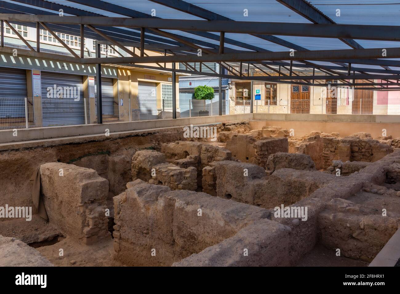 Ancient ruins in the spanish town Elche Stock Photo - Alamy