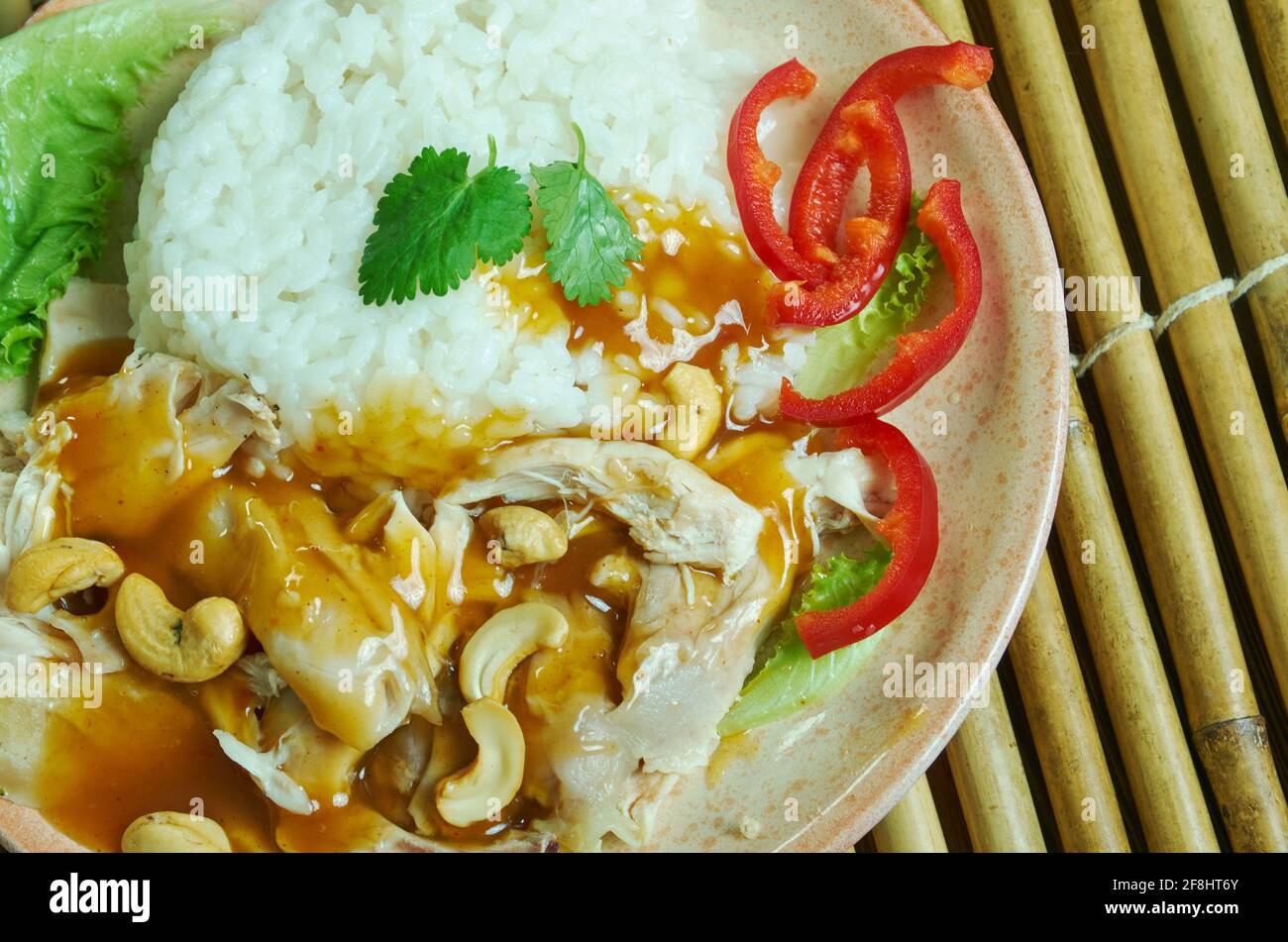 Springfield-Style Cashew Chicken, chicken are fried and smothered in a ...