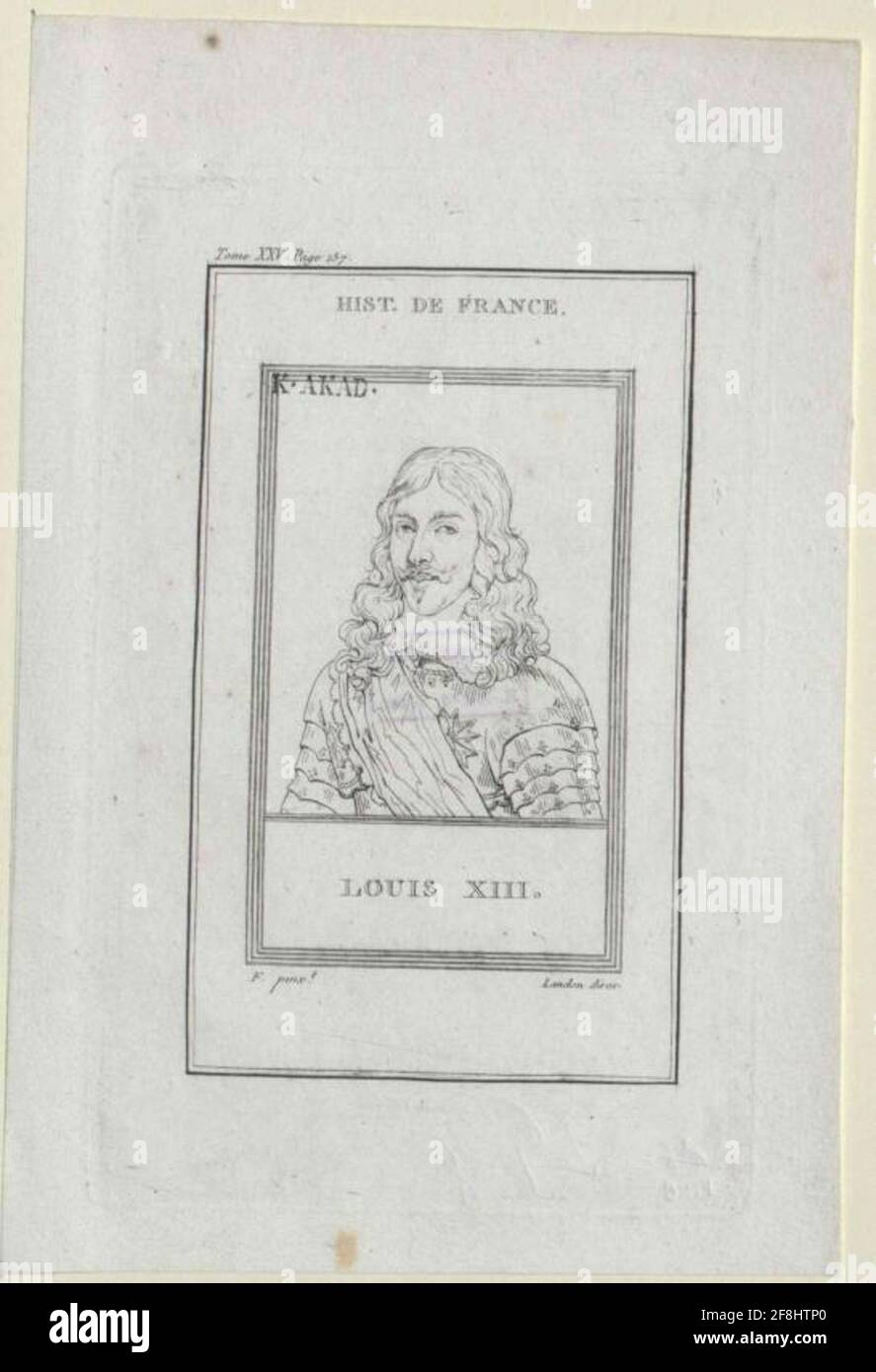 Ludwig XIII., King of France Stock Photo - Alamy