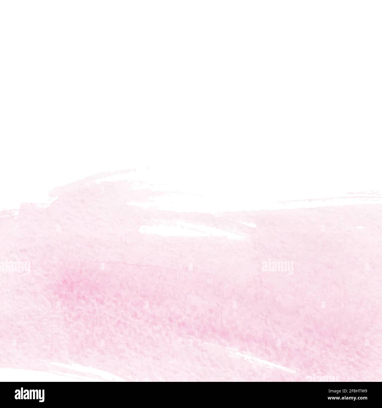 Vector illustration of hand drawn calm watercolor background - gentle ...