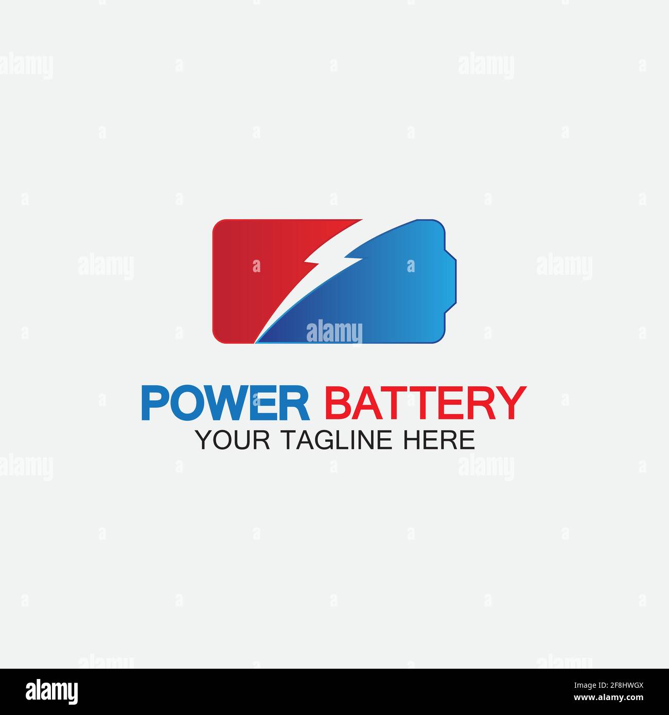 Power Battery Logo icon vector illustration Design Template.Battery ...