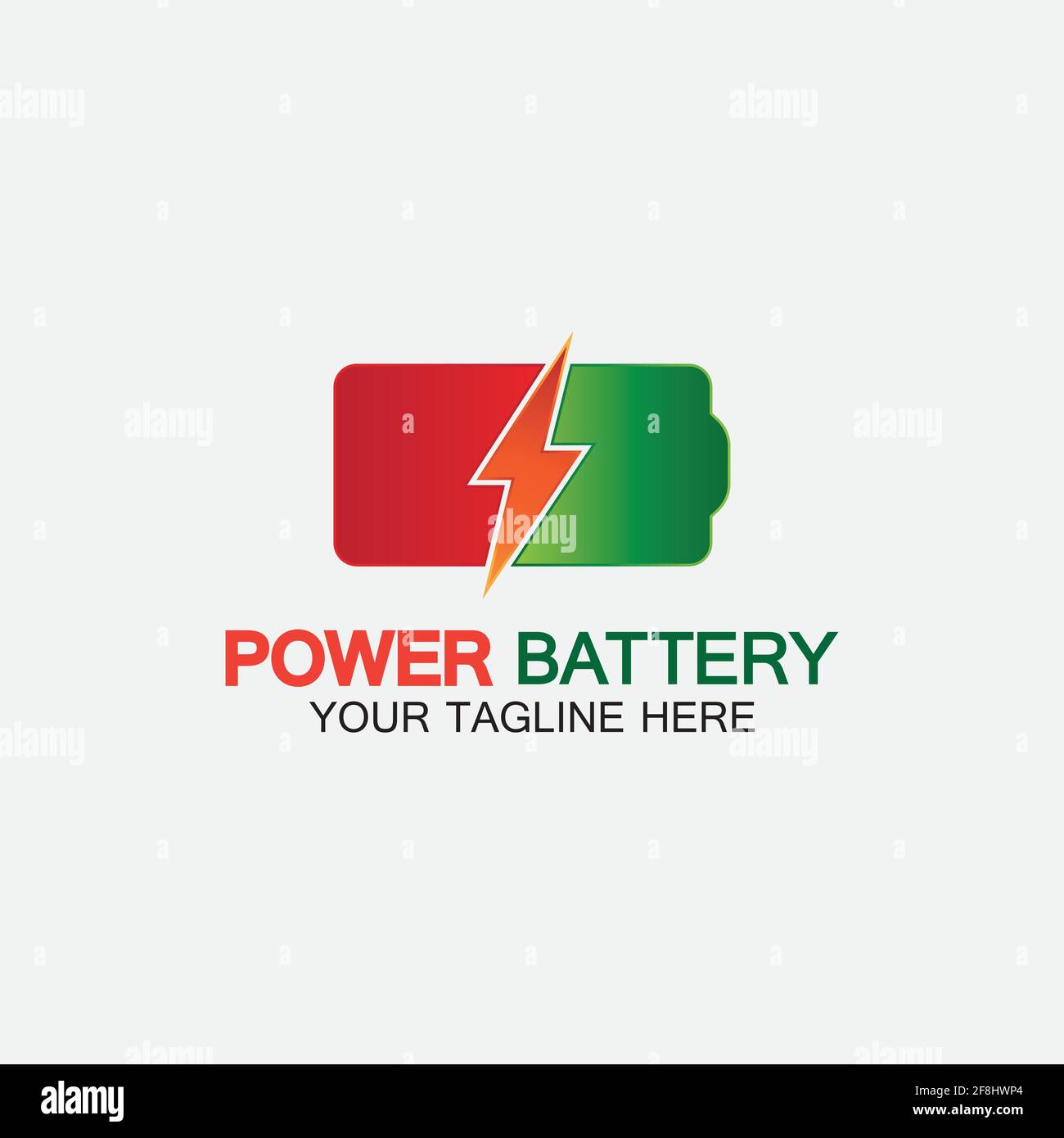 Power Battery Logo icon vector illustration Design Template.Battery ...