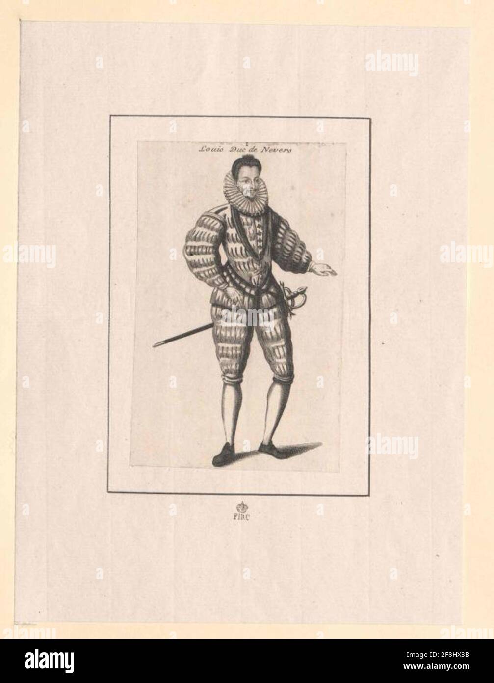 Ludwig Gonzaga, Duke of Nevers and Rethel Stock Photo - Alamy