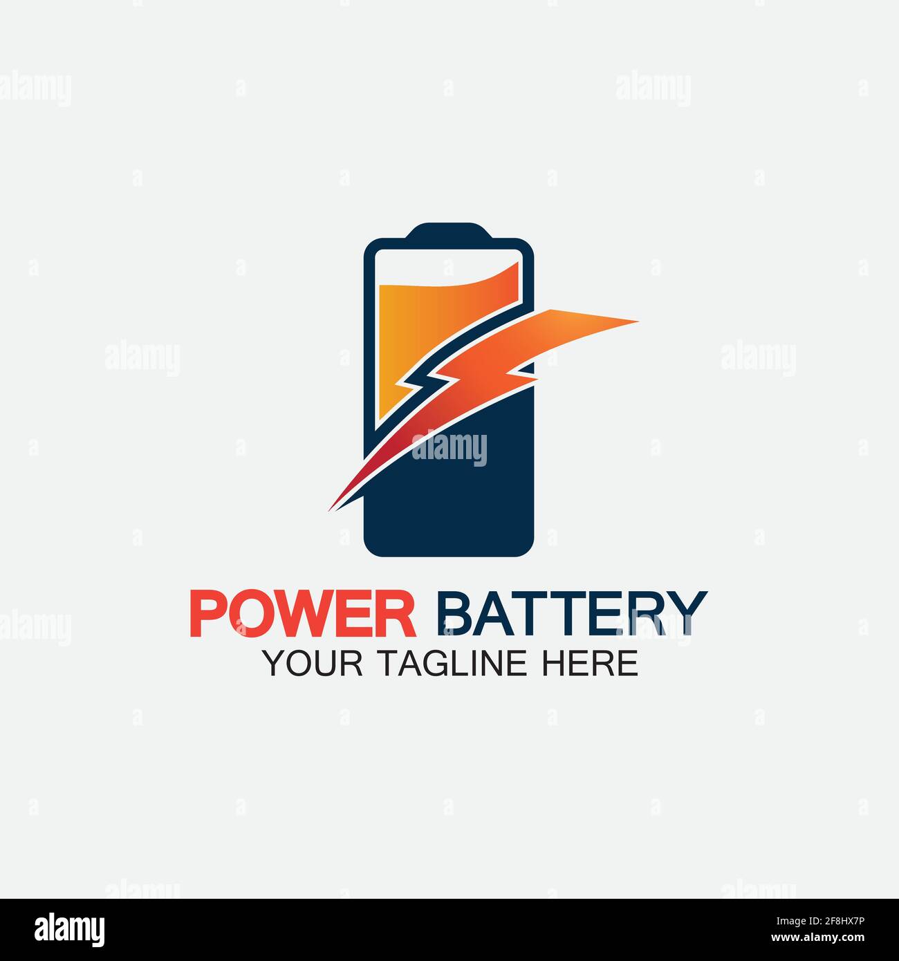 Power Battery Logo icon vector illustration Design Template.Battery ...
