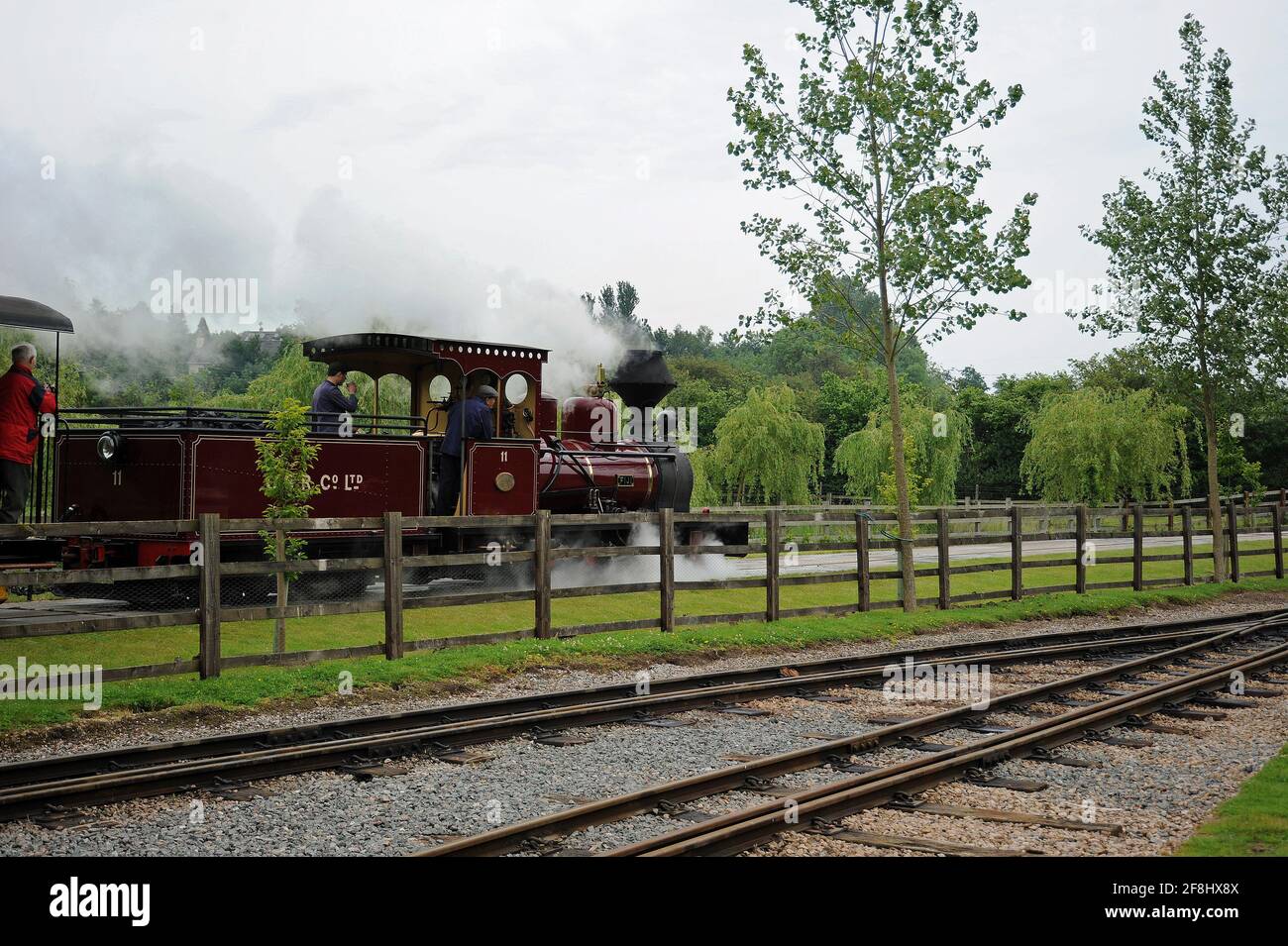 "Fiji" departs the Terminus with Graham Lee driving Stock Photo - Alamy