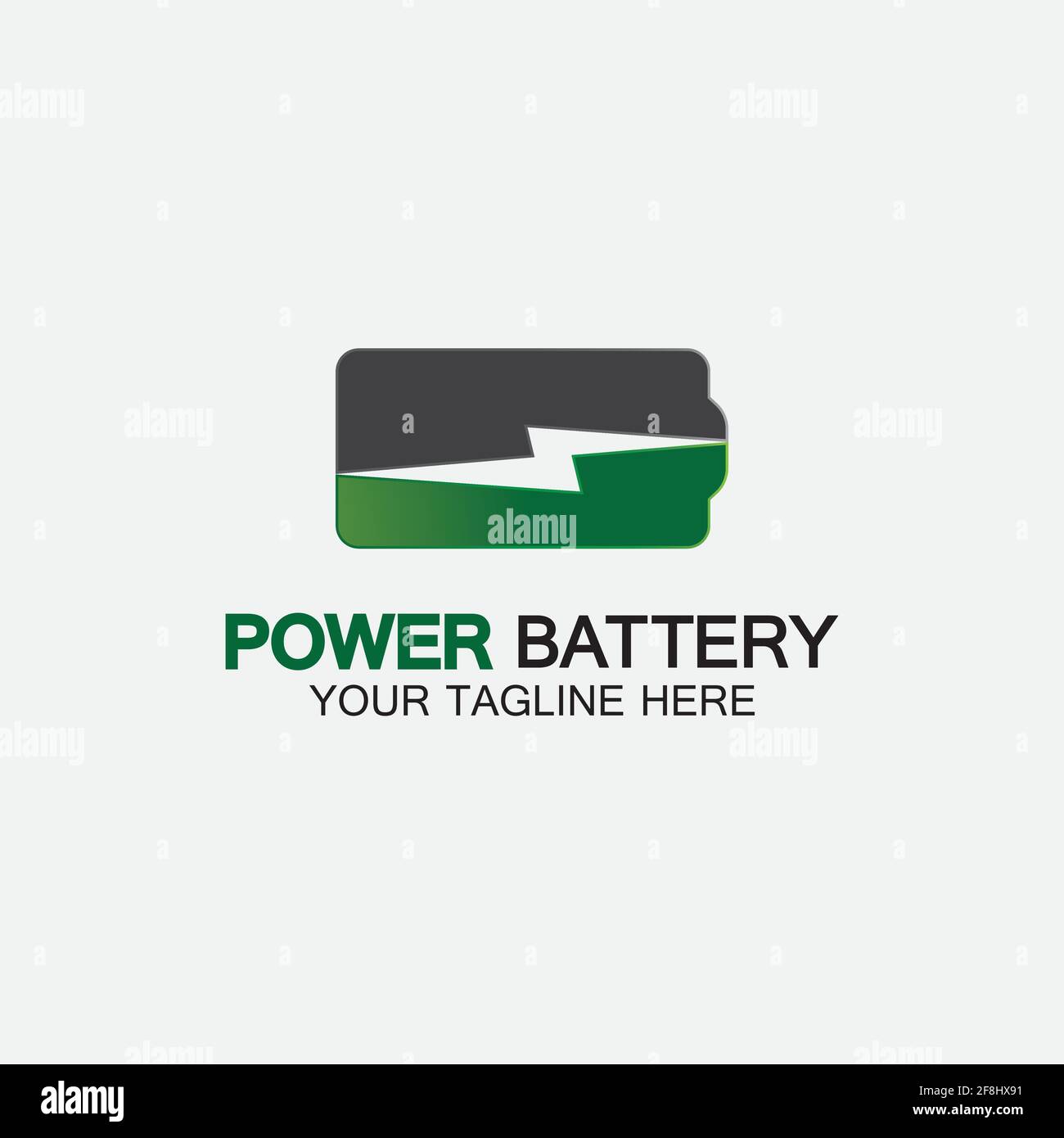 Power Battery Logo icon vector illustration Design Template.Battery ...