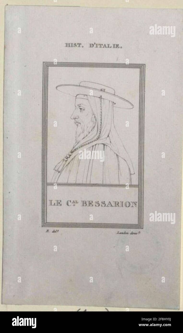 Bessarion hi-res stock photography and images - Alamy