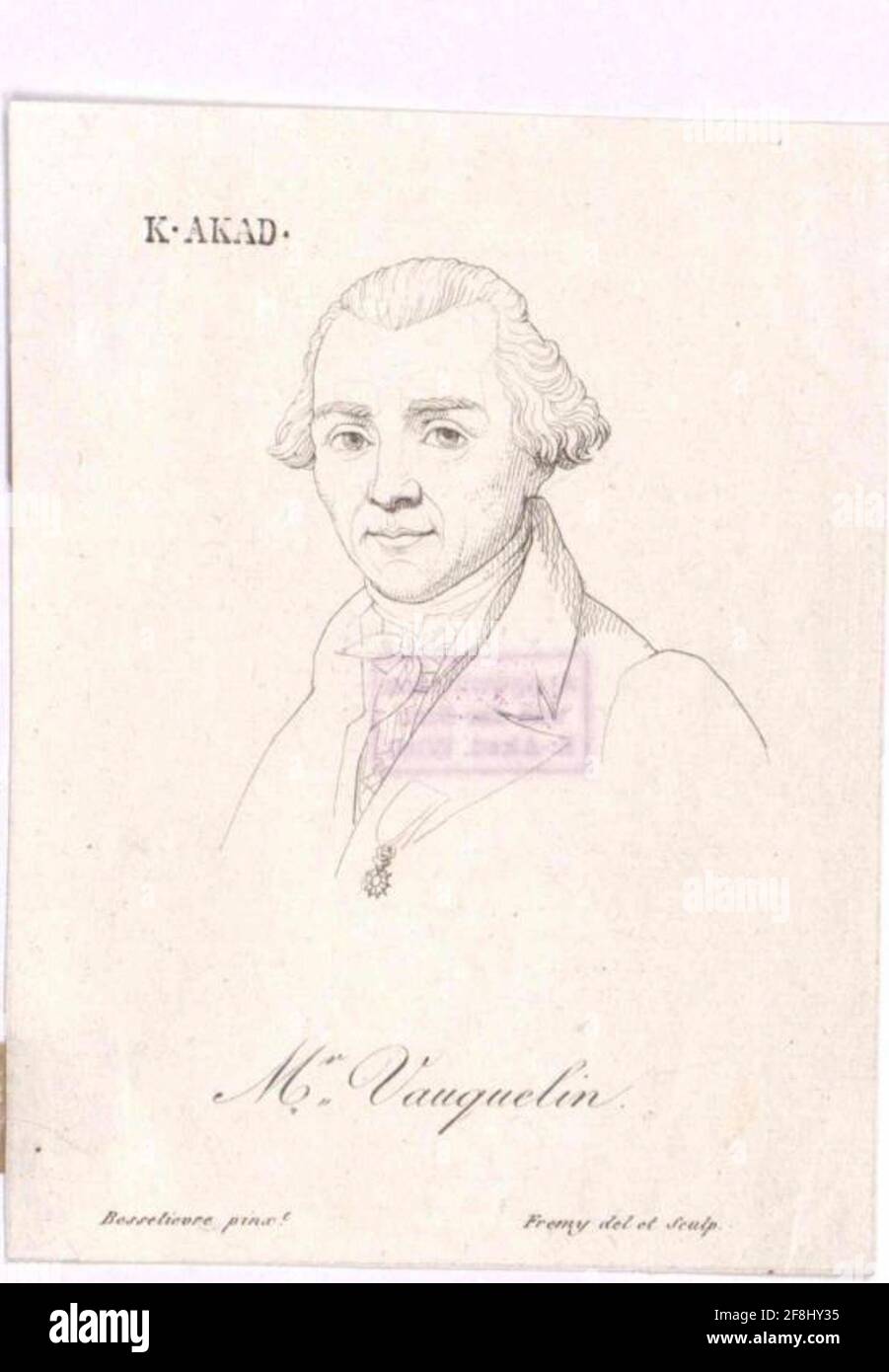 Vauquelin, Louis Nicolas Stock Photo - Alamy