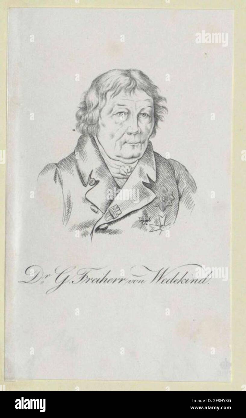 Wedekind, Georg Christian Freiherr Stock Photo - Alamy