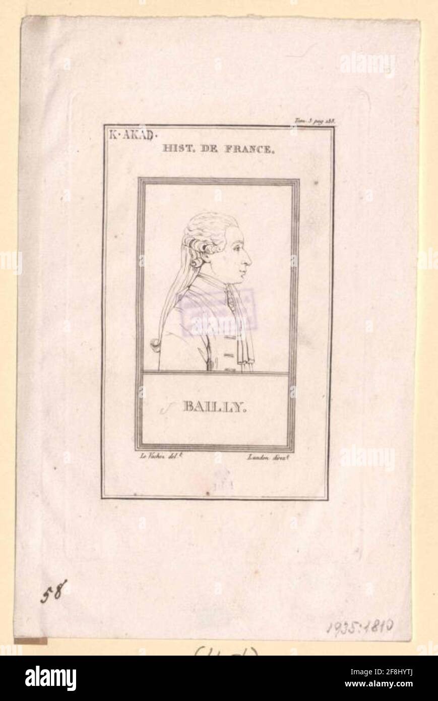 Bailly, Jean Sylvain Stock Photo - Alamy