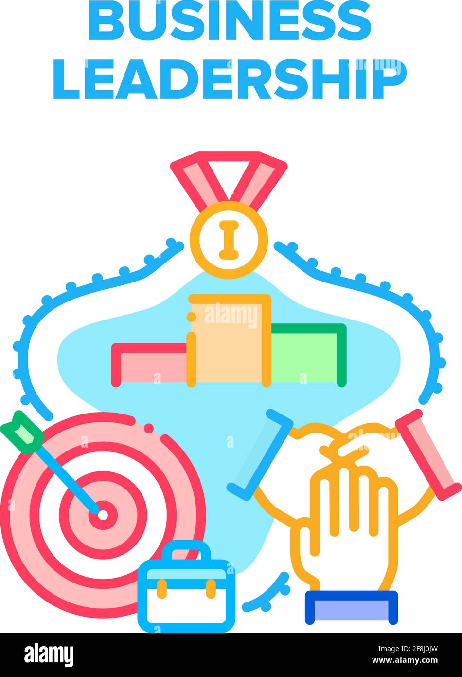 Business Leadership Team Vector Concept Color Stock Vector Image & Art ...