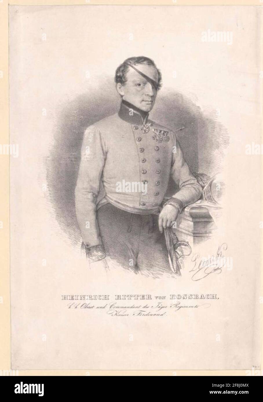 Rossbach, Heinrich Freiherr Stock Photo - Alamy