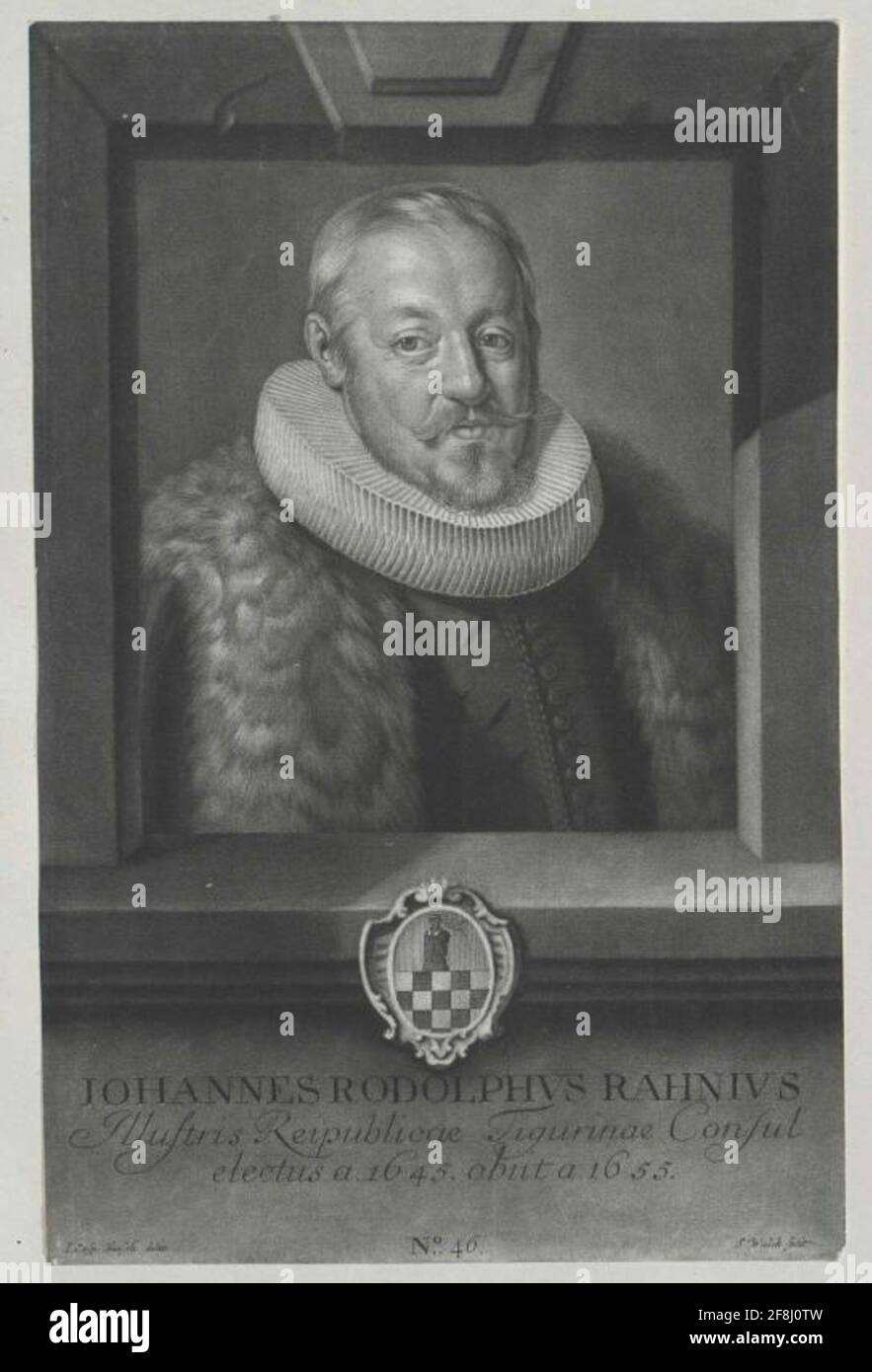 Rahn, Johann Rudolf Stock Photo - Alamy