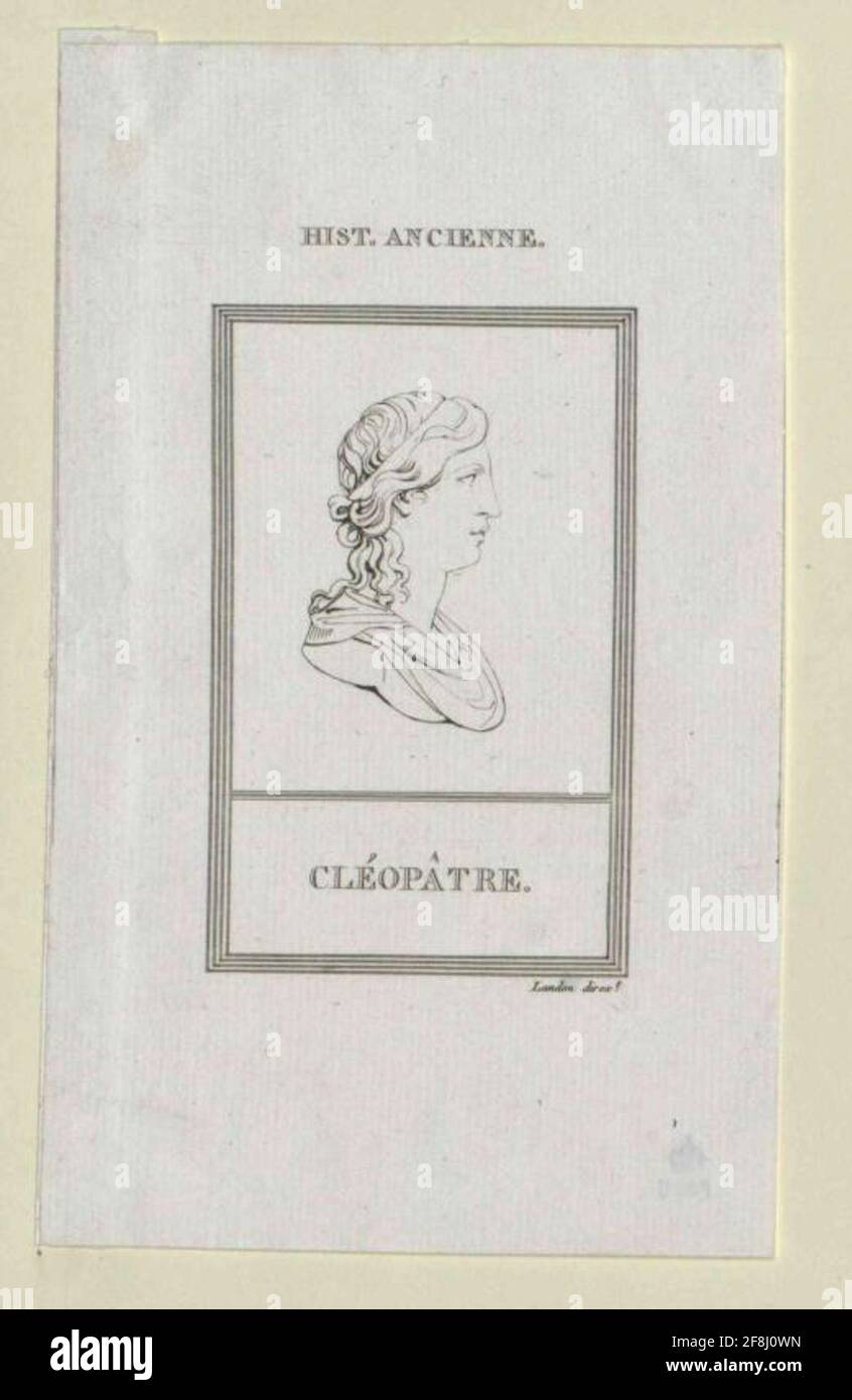 Kleopatra VII., Queen of Egypt Stock Photo - Alamy