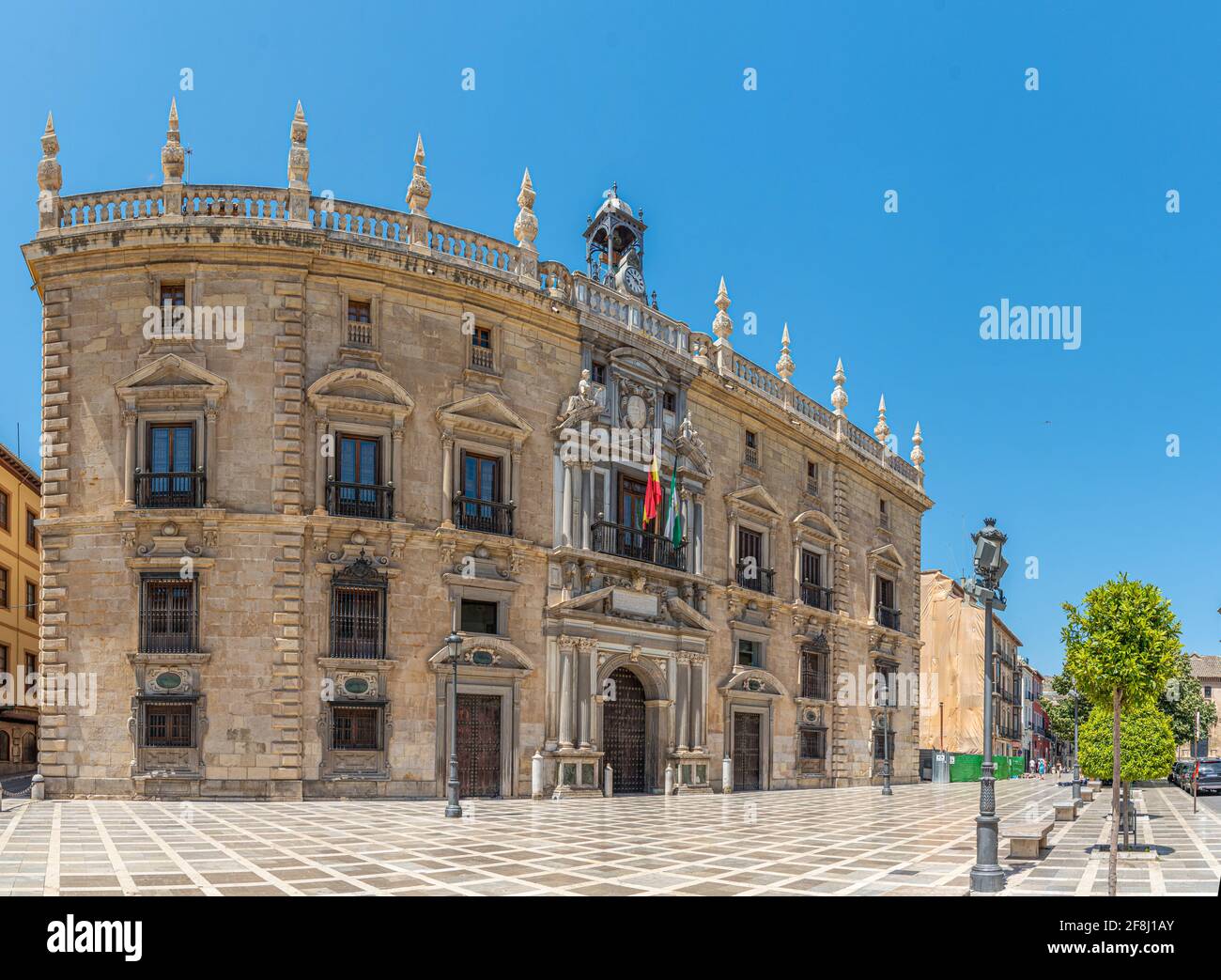 High court of Justice in Spanish town Granada Stock Photo - Alamy