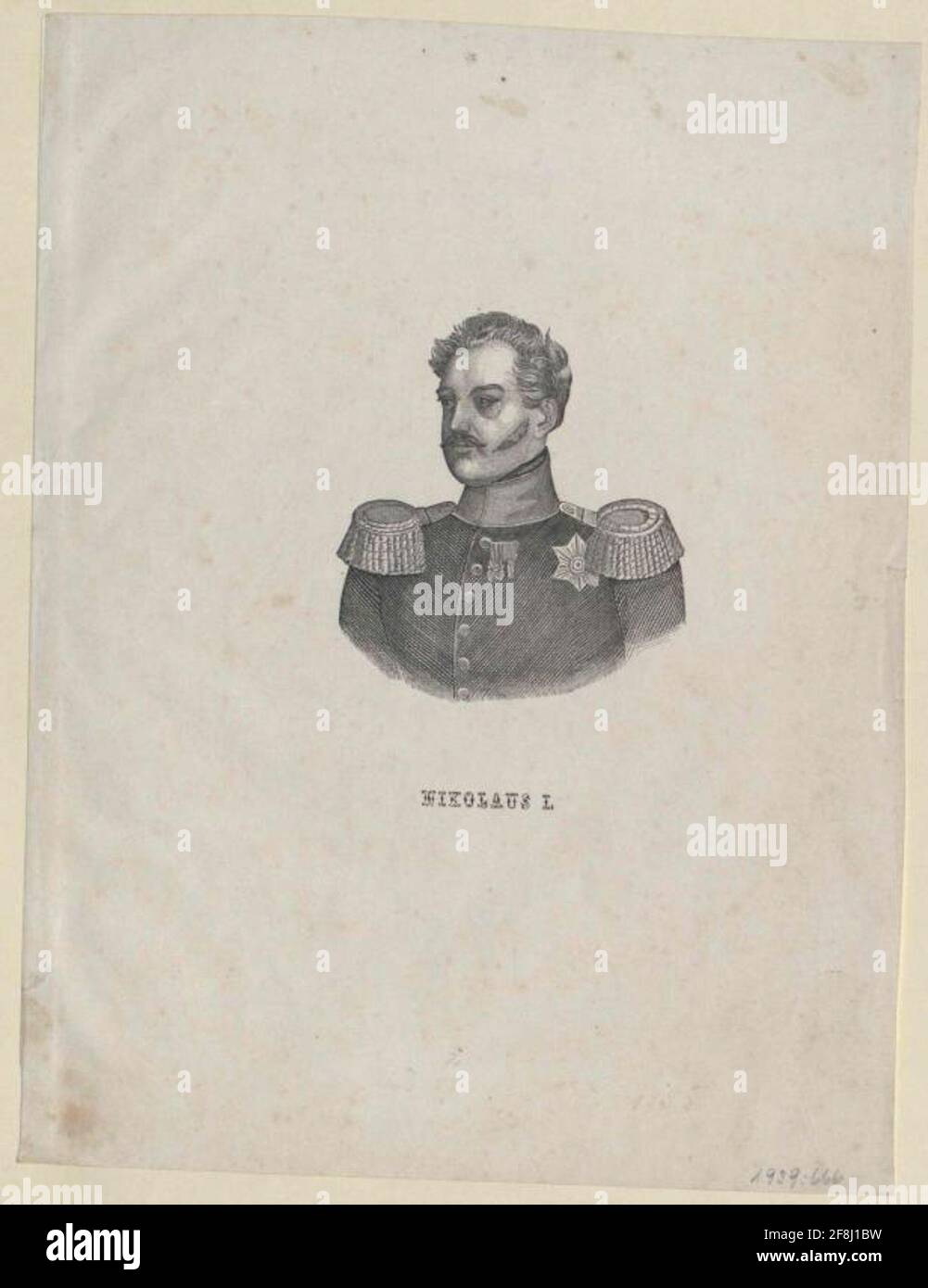 Nikolaus I., Kaiser of Russia Stock Photo - Alamy
