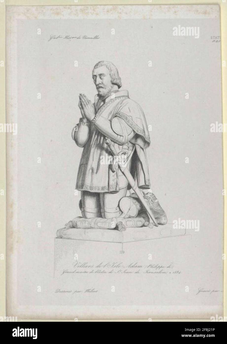 Villiers de l'Isle-Adam, Philippe de Stock Photo - Alamy