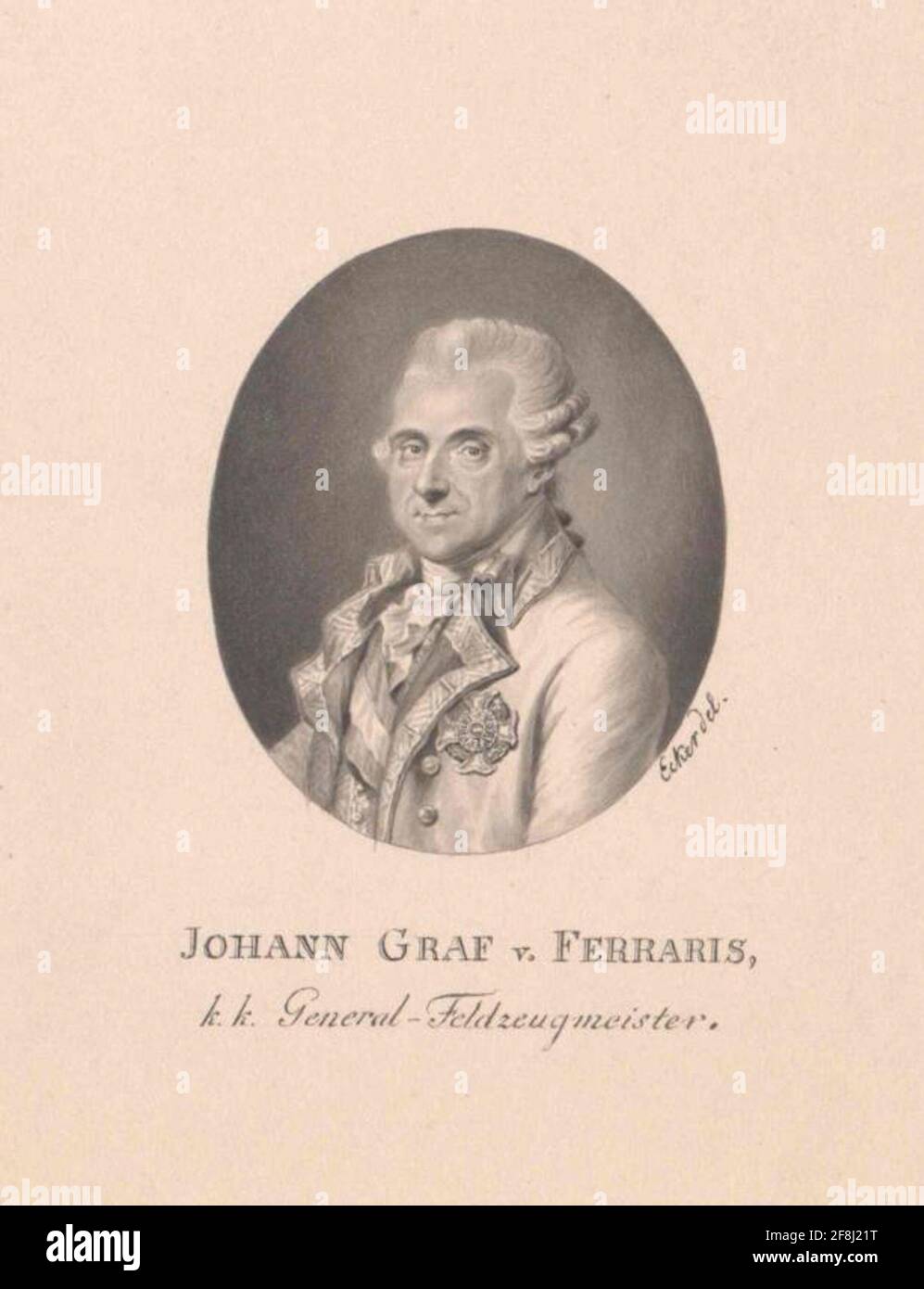 Ferraris, Josef Johann Graf Stock Photo - Alamy