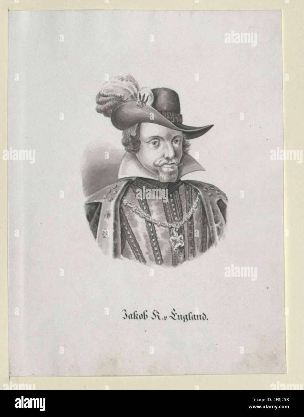 Jacob I. King of England Stock Photo - Alamy