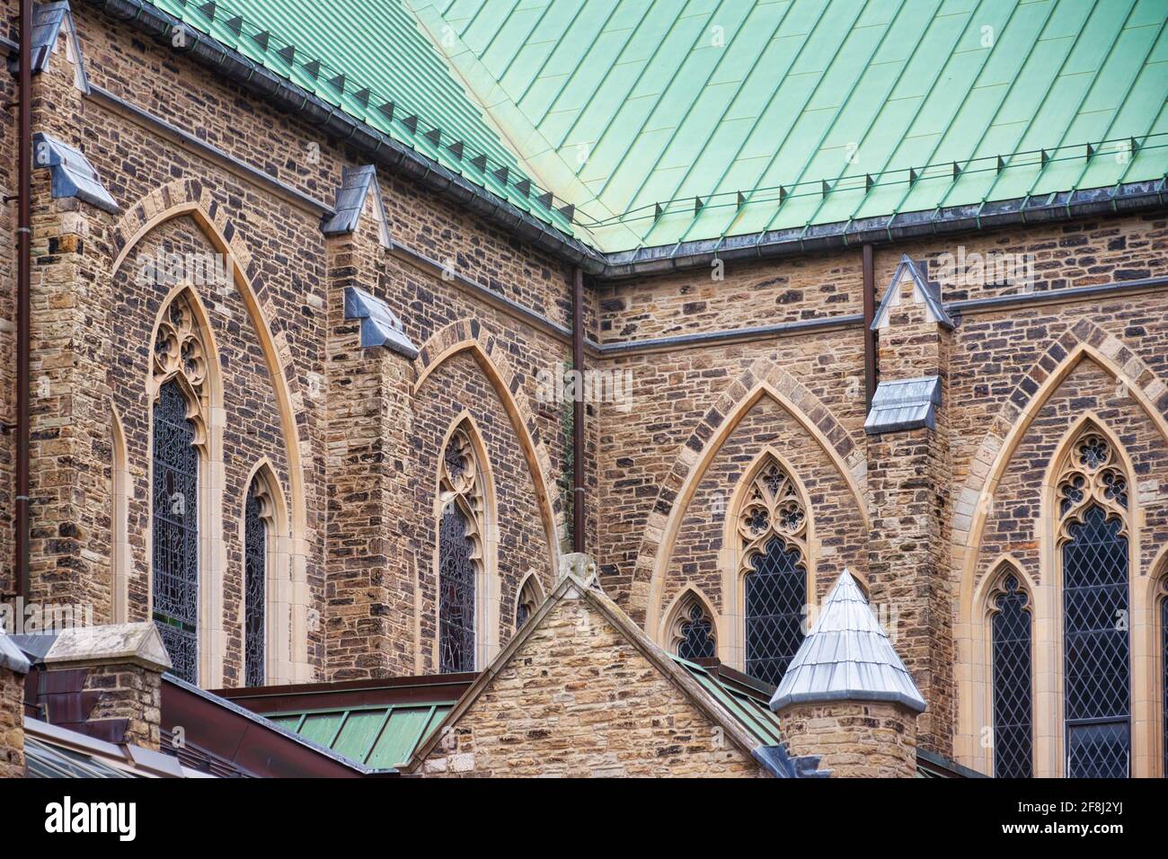 Gothic Architecture in Saint Paul's Anglican Church in Toronto, Canada ...