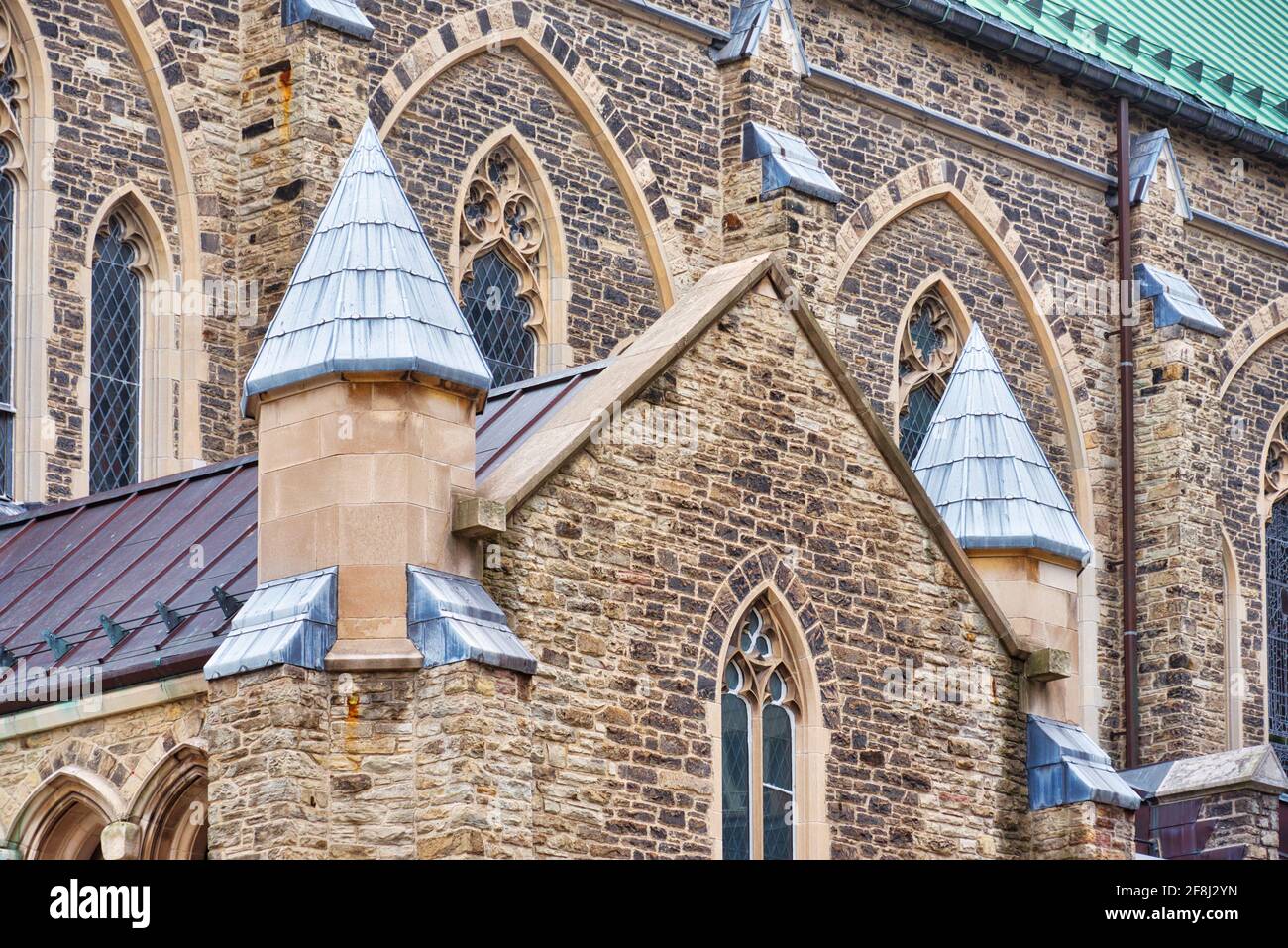 Gothic Architecture in Saint Paul's Anglican Church in Toronto, Canada ...