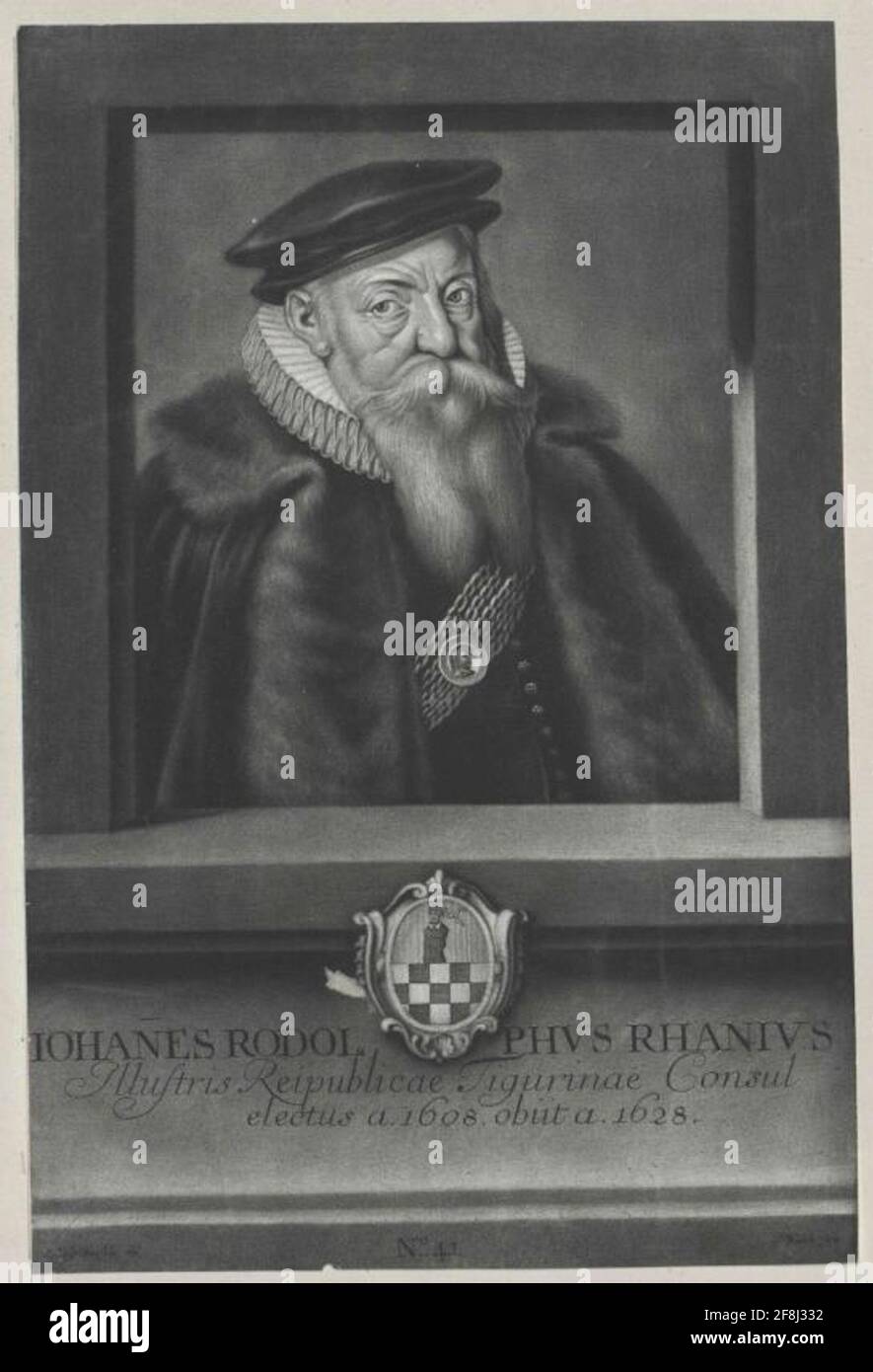 Rahn, Johann Rudolf Stock Photo - Alamy
