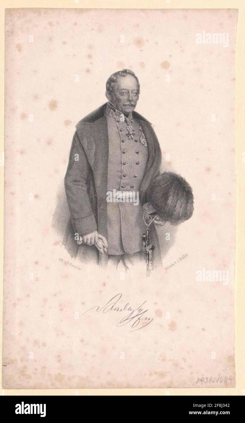 Radetzky from Radetz, Josef Graf Stock Photo - Alamy