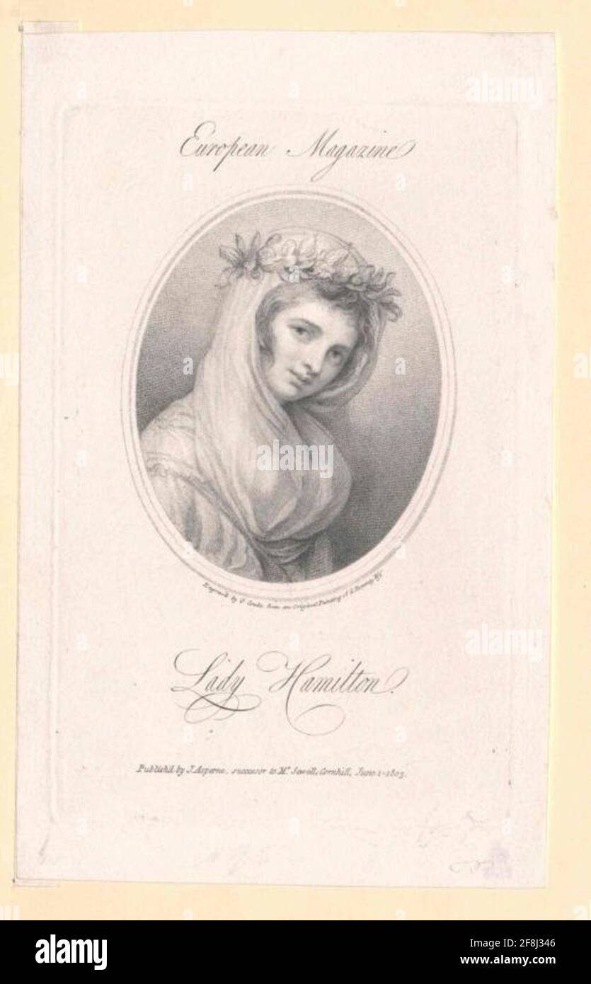 Hamilton, Emma Lady Stock Photo - Alamy