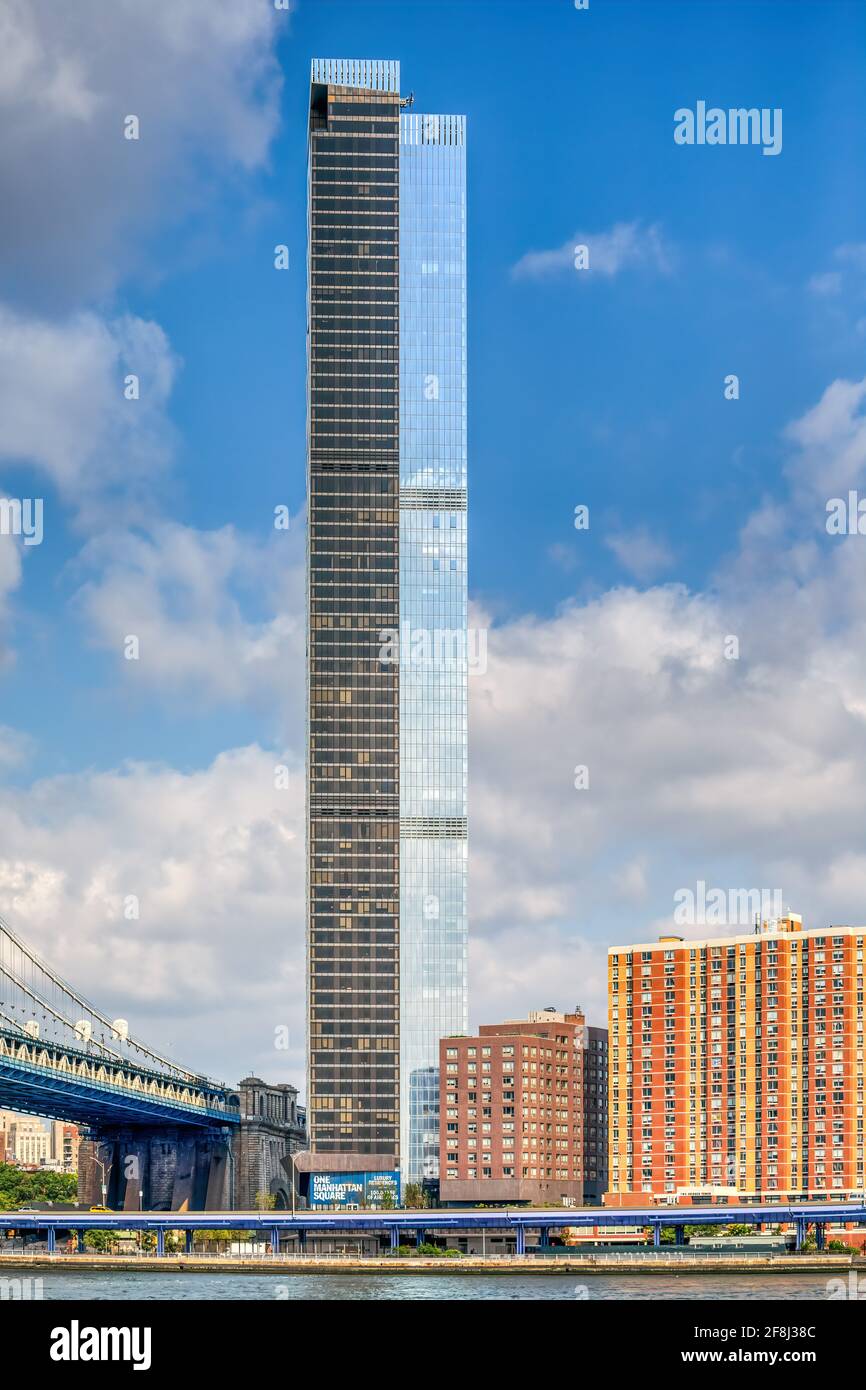 One Manhattan Square is a 72-story condominium on Manhattan's Lower ...