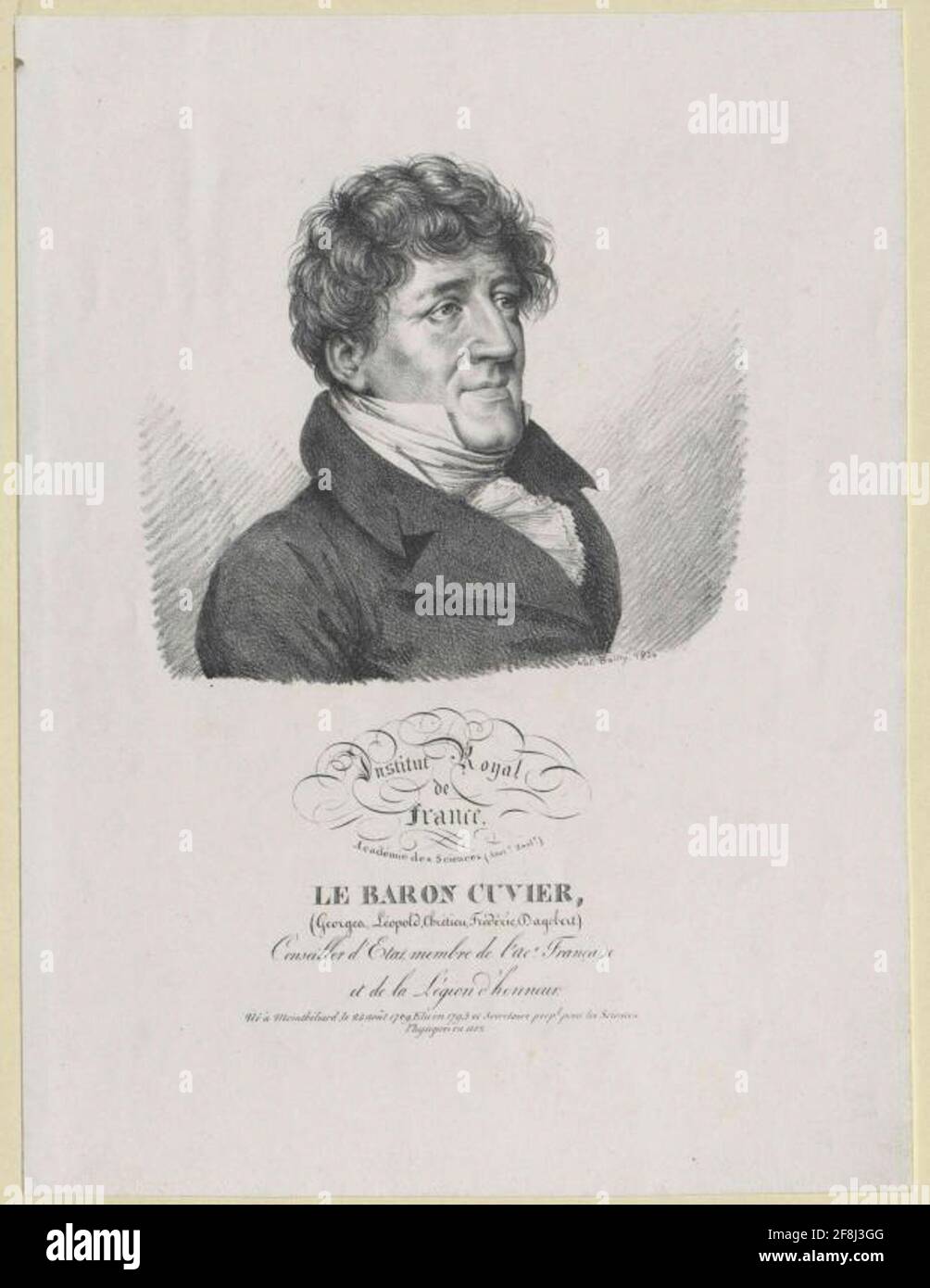 Georges cuvier extinction hi-res stock photography and images - Alamy