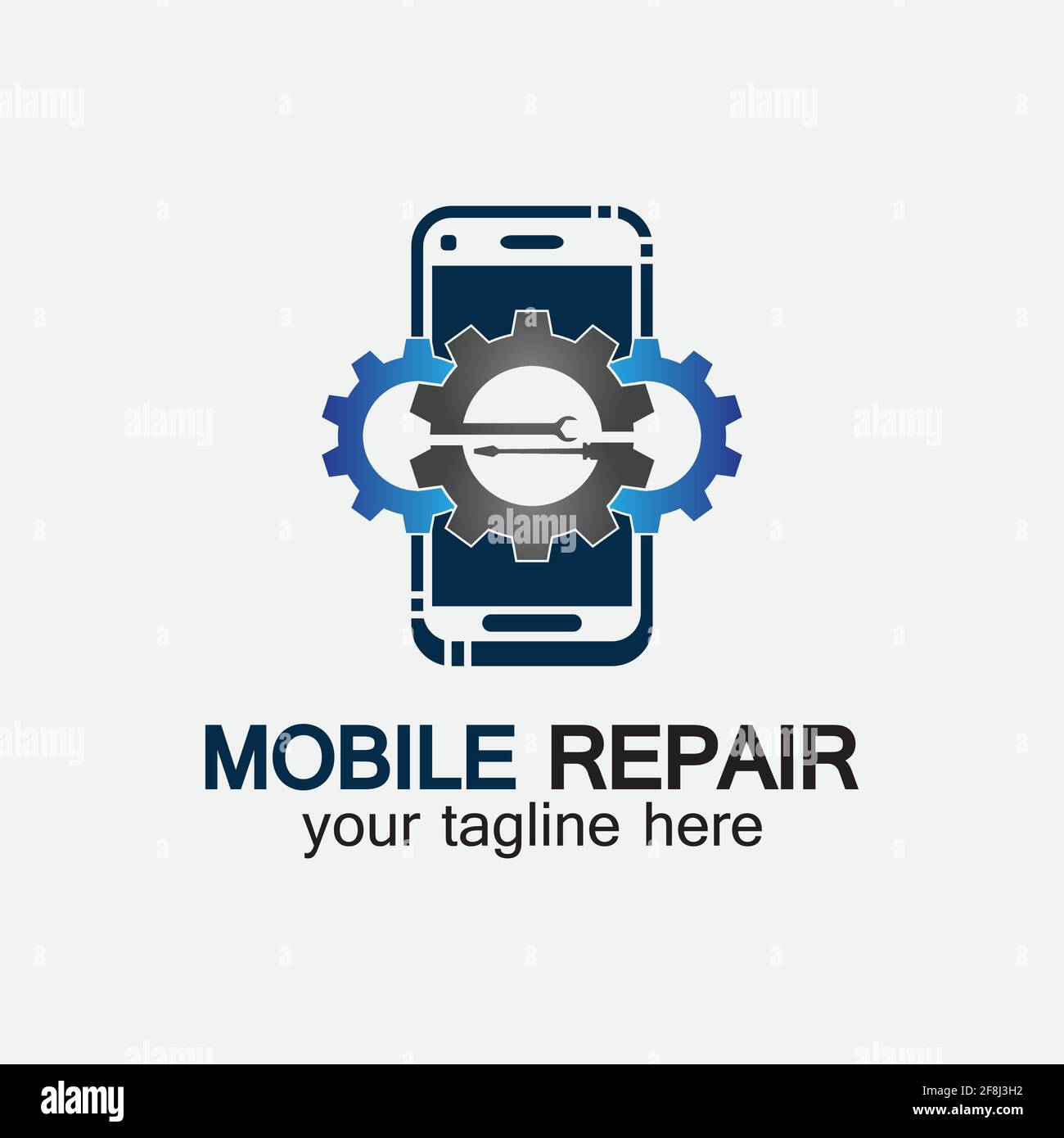 Mobile Phone Repair Logo.phone service logo, Rhone Repair, simple ...