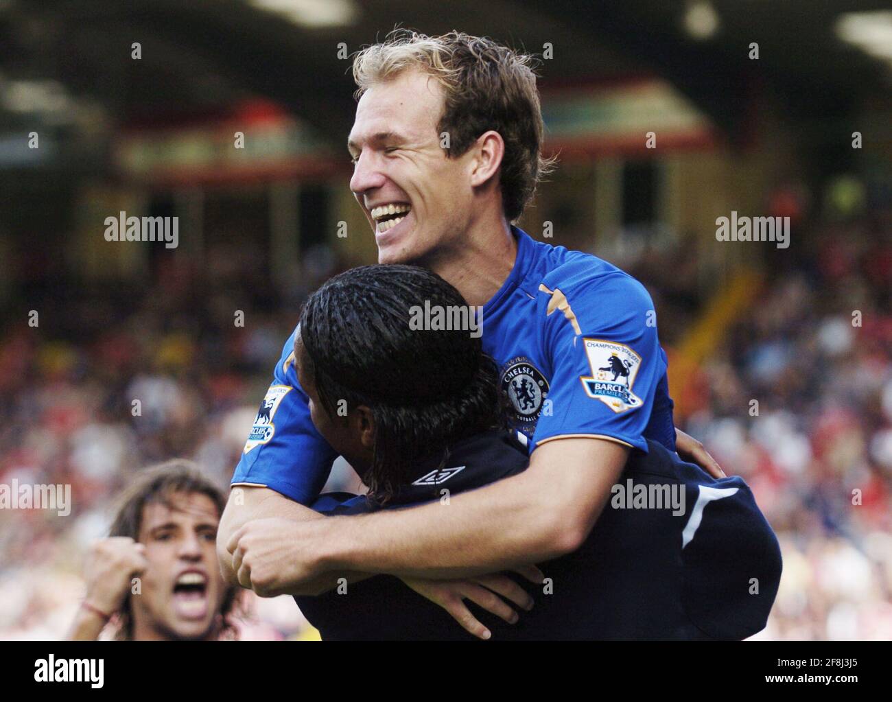 CHARLTON V CHELSEA 17/9/2005 ROBBEN AFTER SCORING HIS 1ST GOAL PICTURE ...