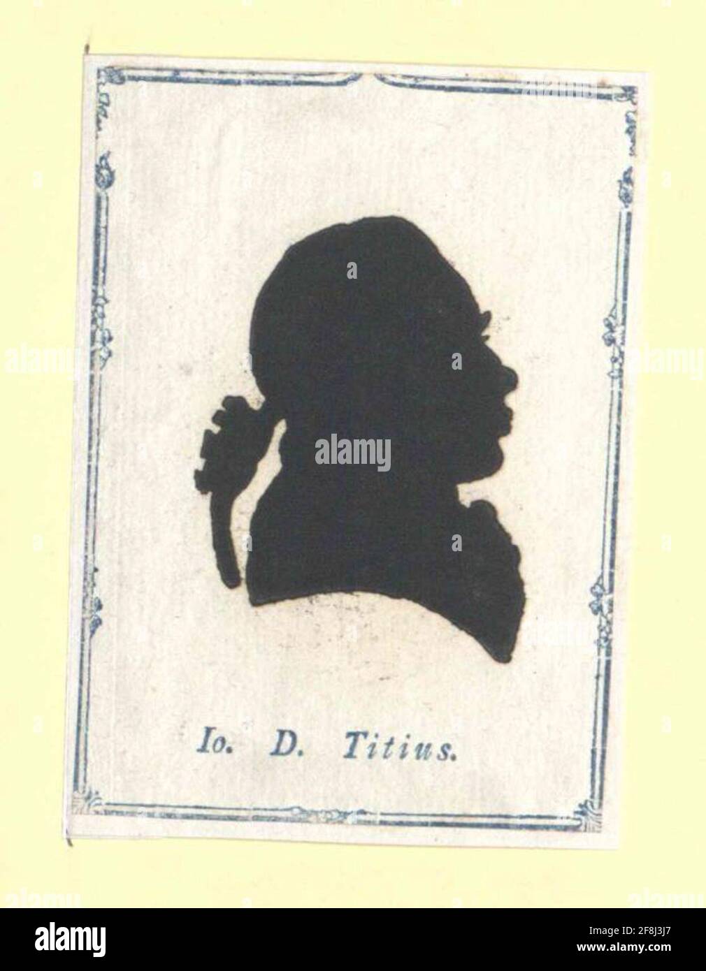 Titius, Johann Daniel Stock Photo - Alamy