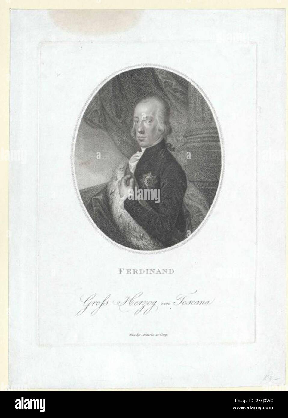 Ferdinand III., Archduke of Austria Grand Duke of Tuscany 1791/1850 ...