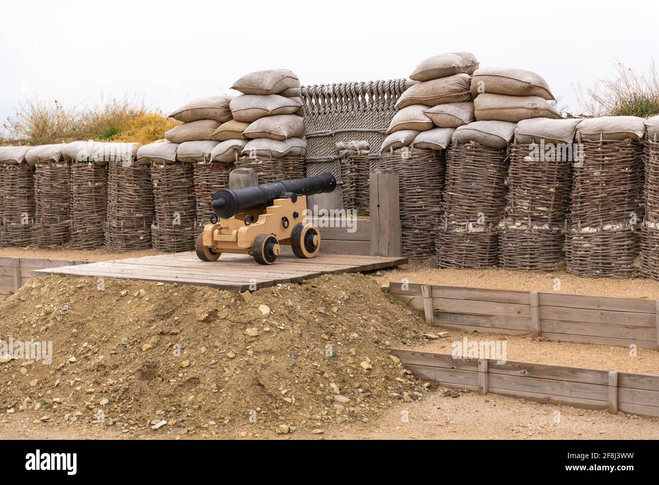 Field artillery positions hi-res stock photography and images - Alamy