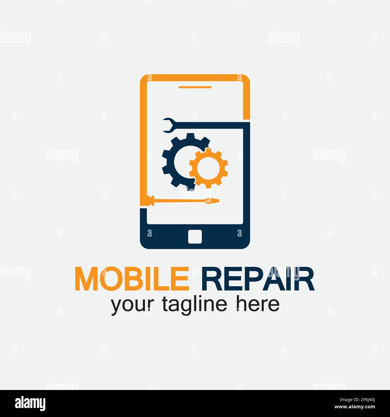 Mobile Phone Repair Logo.phone service logo, Rhone Repair, simple ...