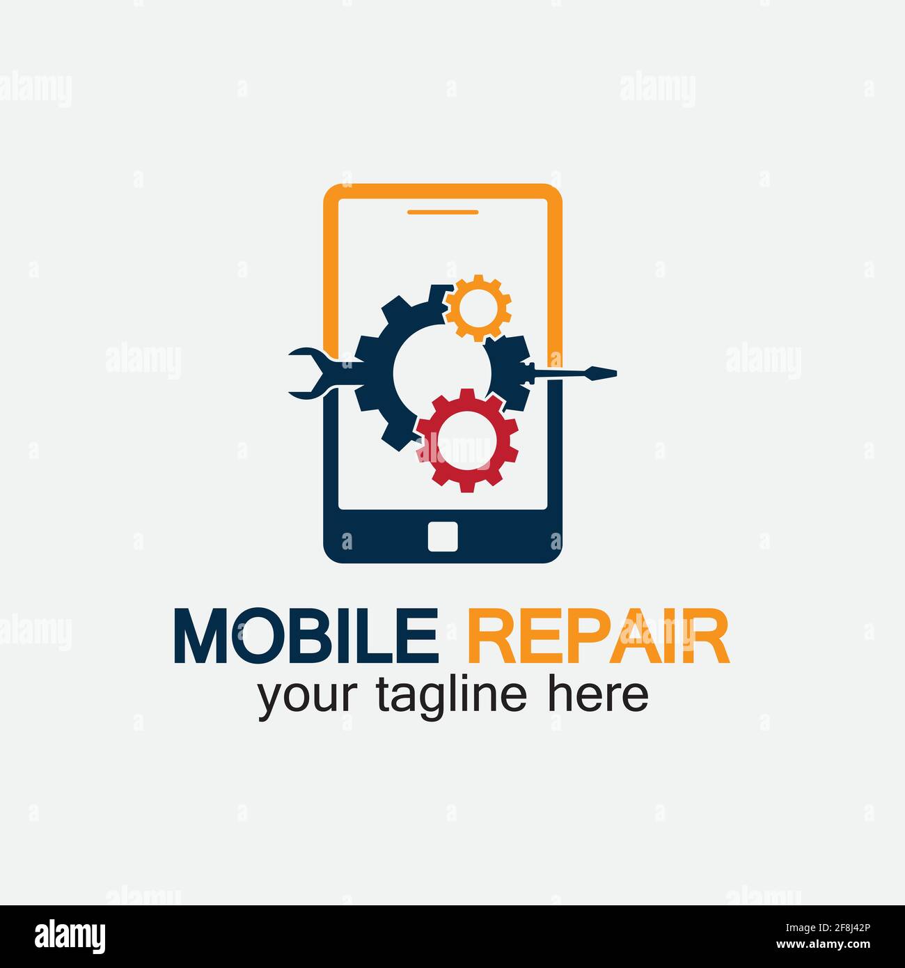 Mobile Phone Repair Logo.phone service logo, Rhone Repair, simple ...
