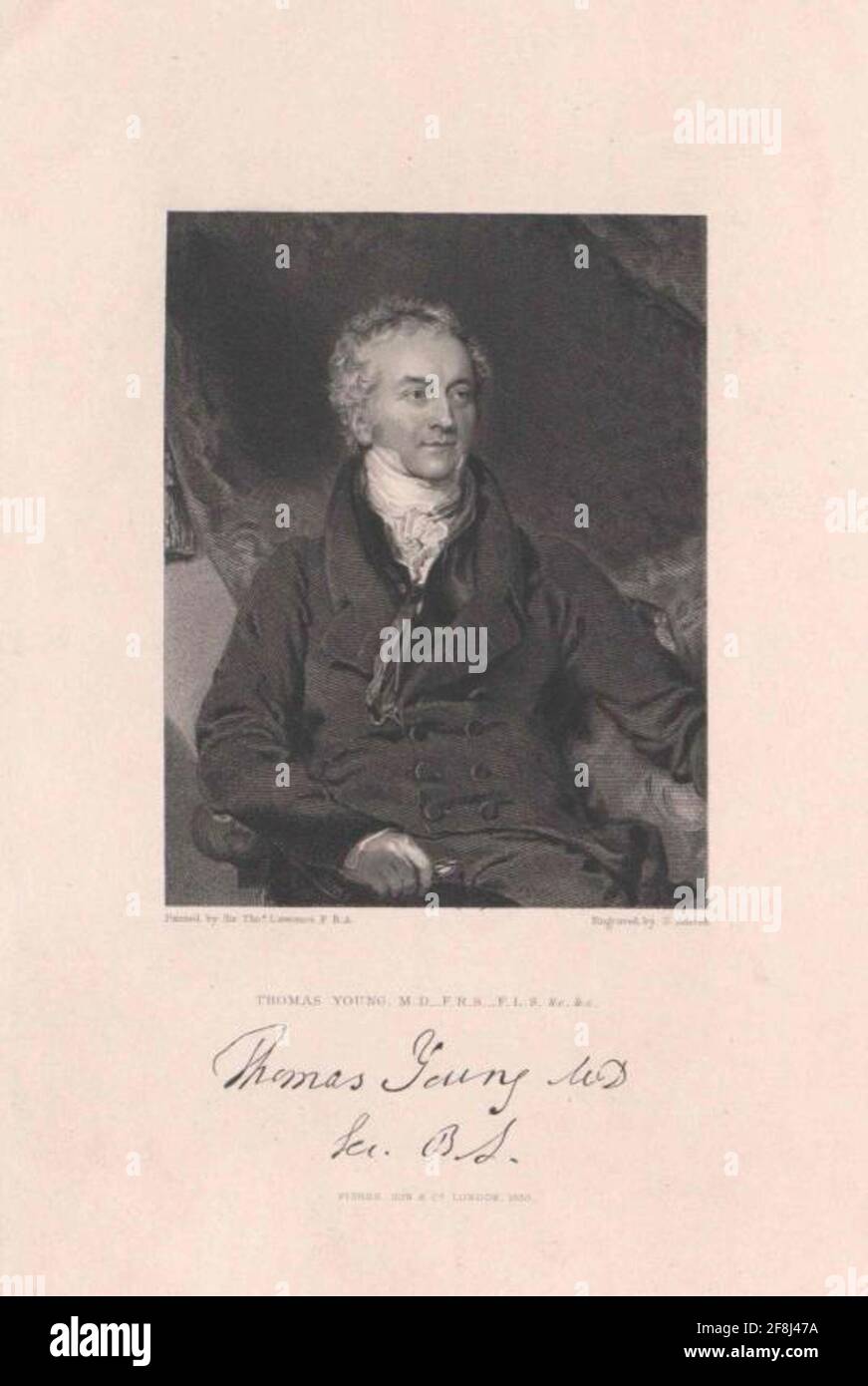 Young, Thomas Stock Photo - Alamy