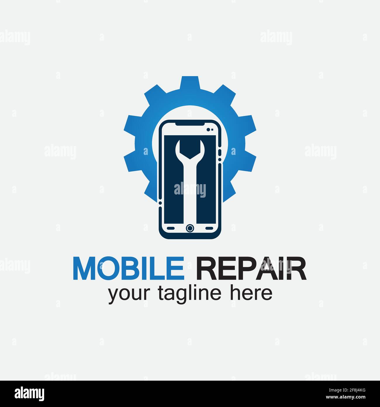 Mobile Phone Repair Logo.phone service logo, Rhone Repair, simple ...