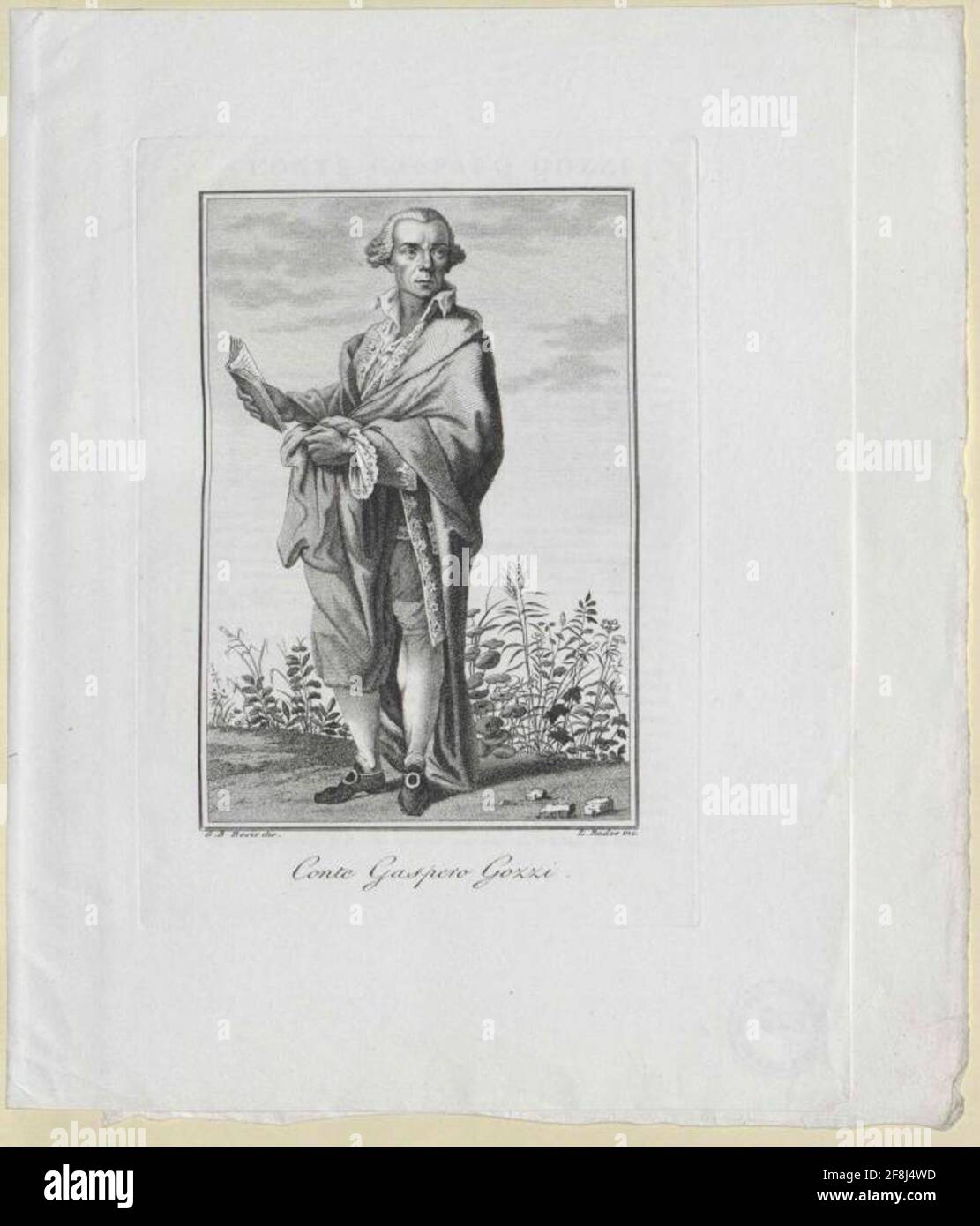 Gozzi, Gasparo Conte Stock Photo - Alamy