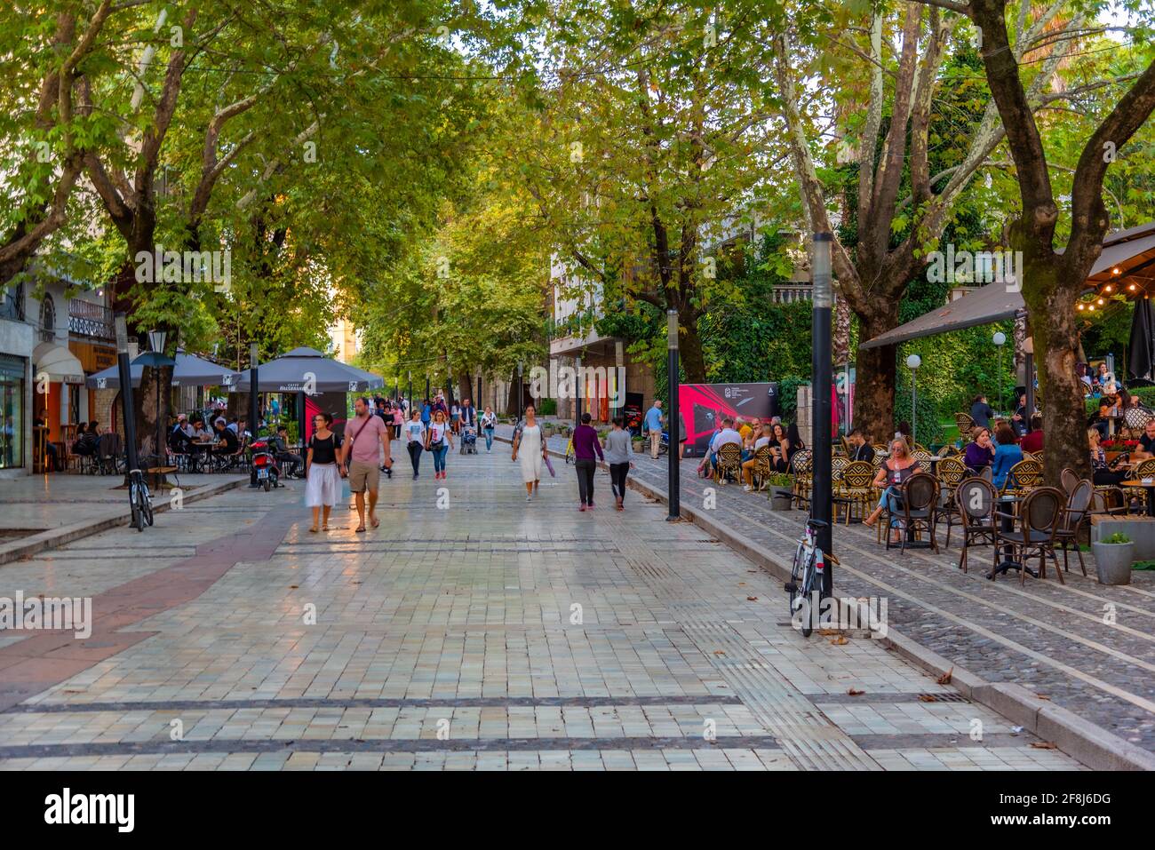 Murat toptani promenade hi-res stock photography and images - Alamy