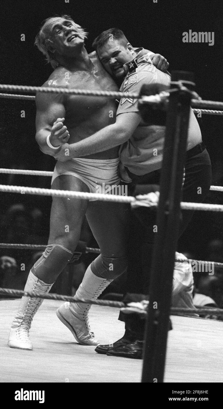 Hulk Hogan Big Boss Man 1987 Photo By John Barrett/PHOTOlink ...