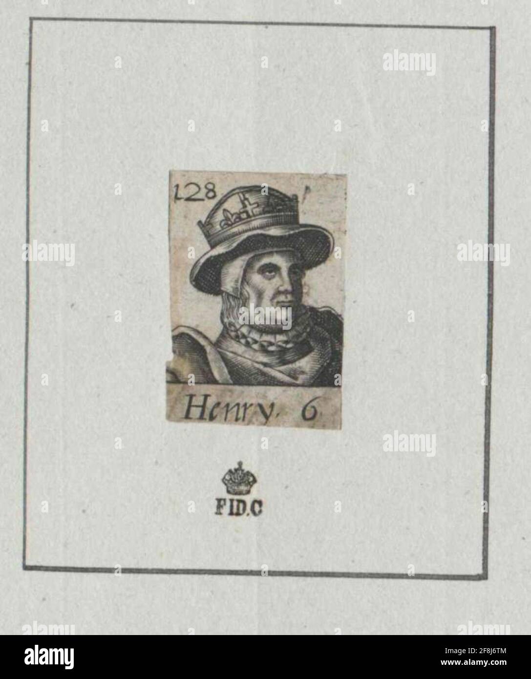 Heinrich VI., King of England Stock Photo - Alamy