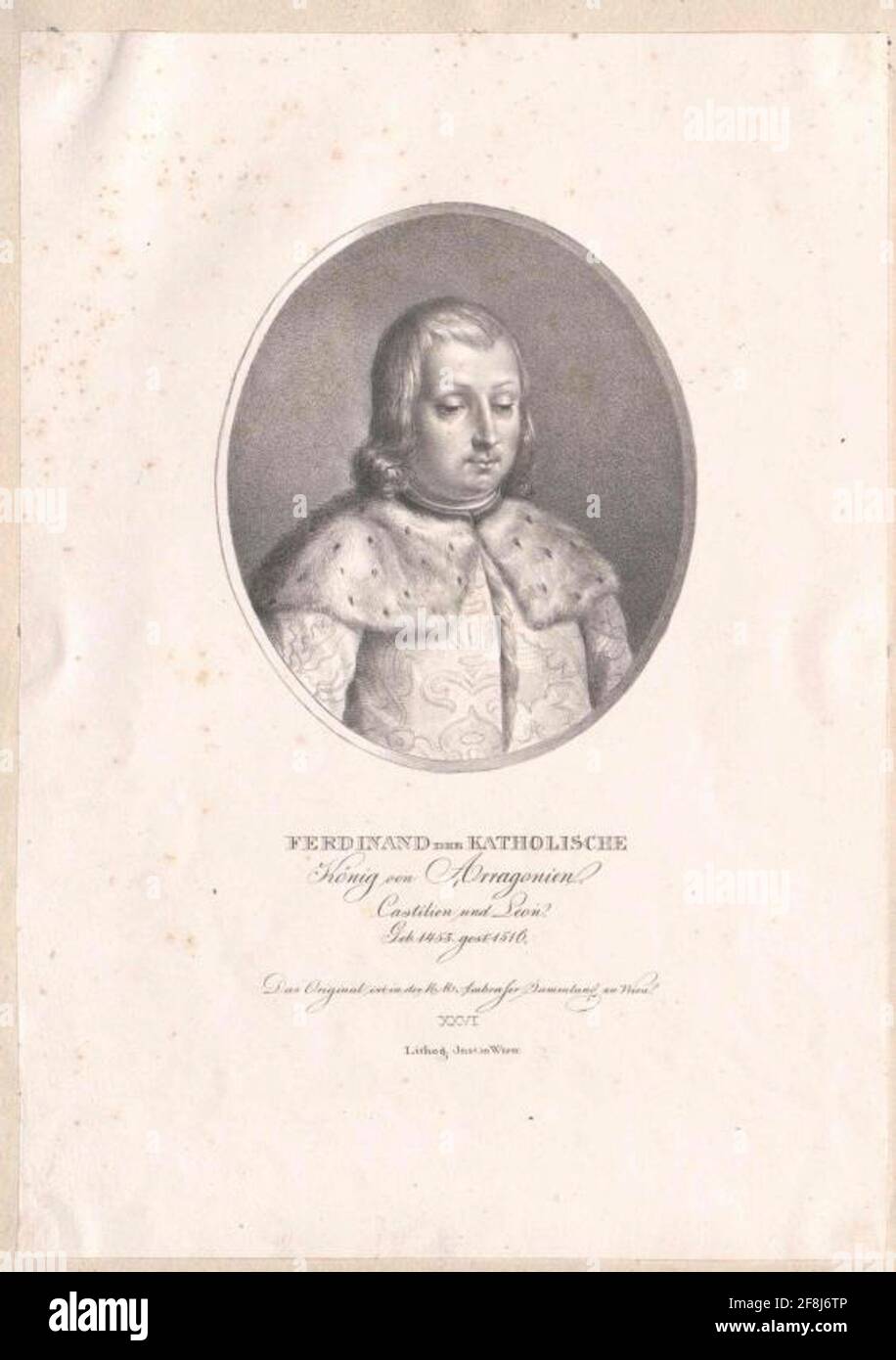 Ferdinand II, the Catholic, King of Aragon Stock Photo - Alamy