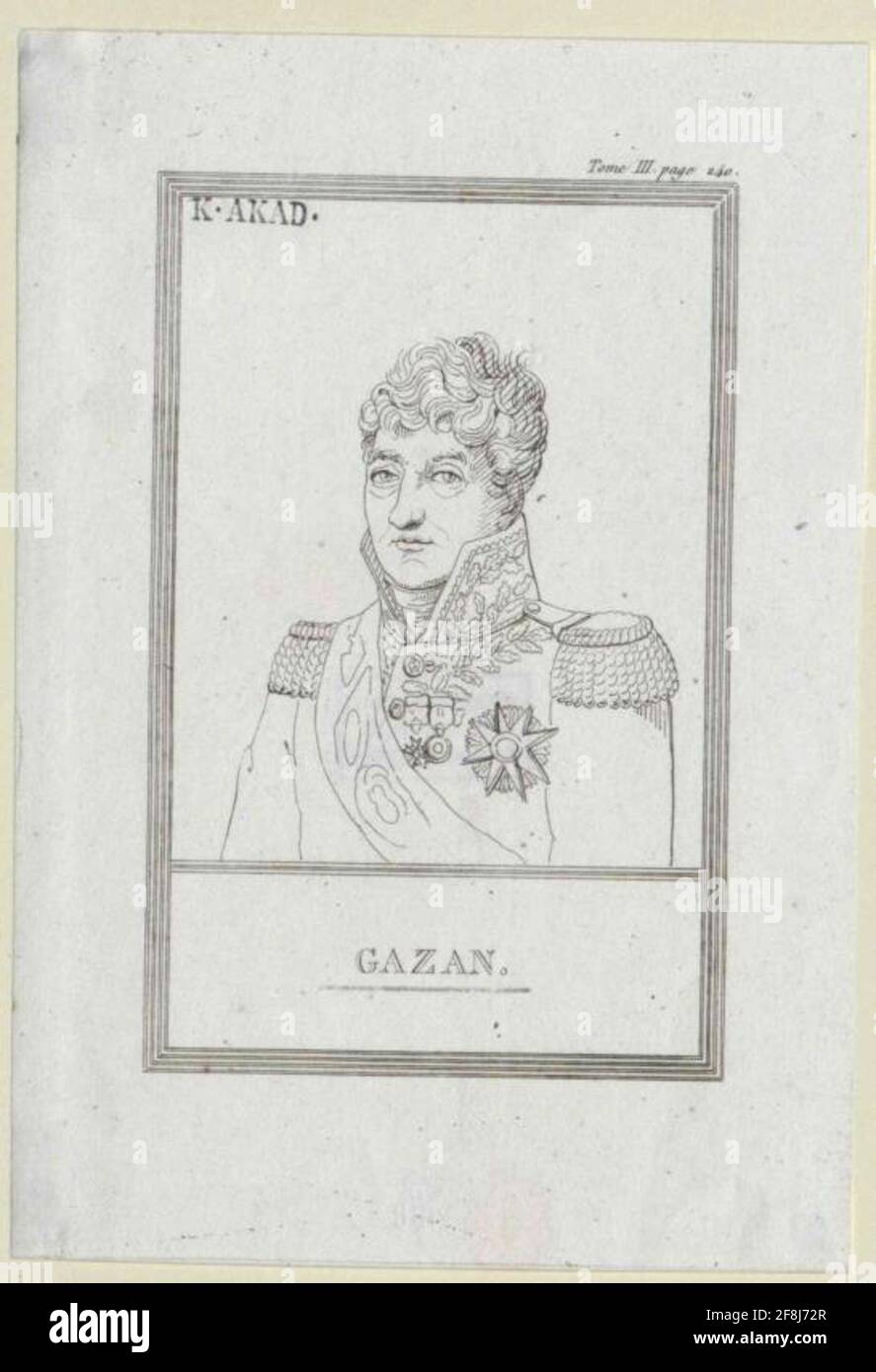 Gazan de la Peyriere, Honoré Théophile Maxime Comte Stock Photo - Alamy