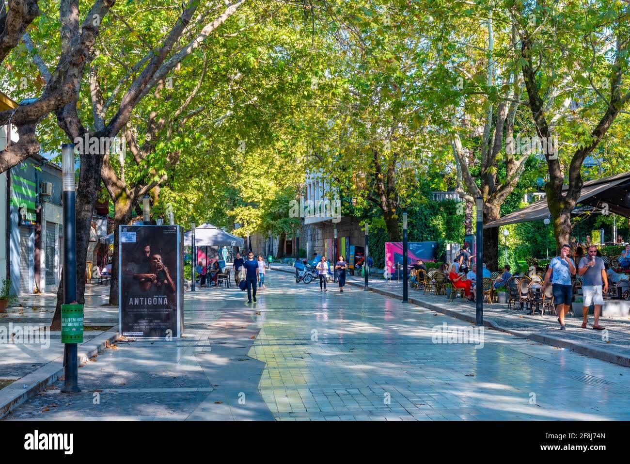 Murat toptani promenade hi-res stock photography and images - Alamy
