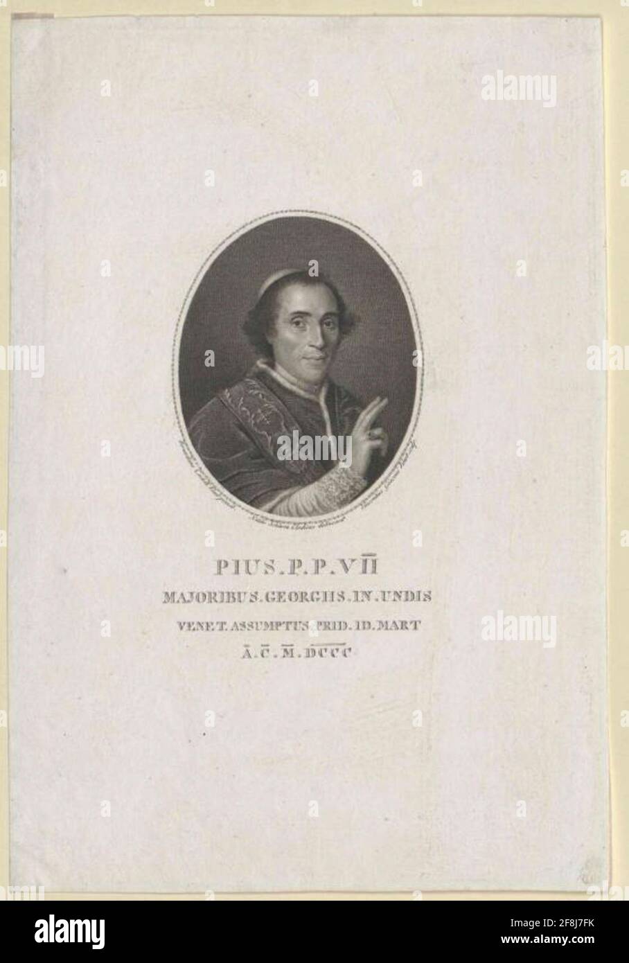 Pius VII., Pope Stock Photo - Alamy